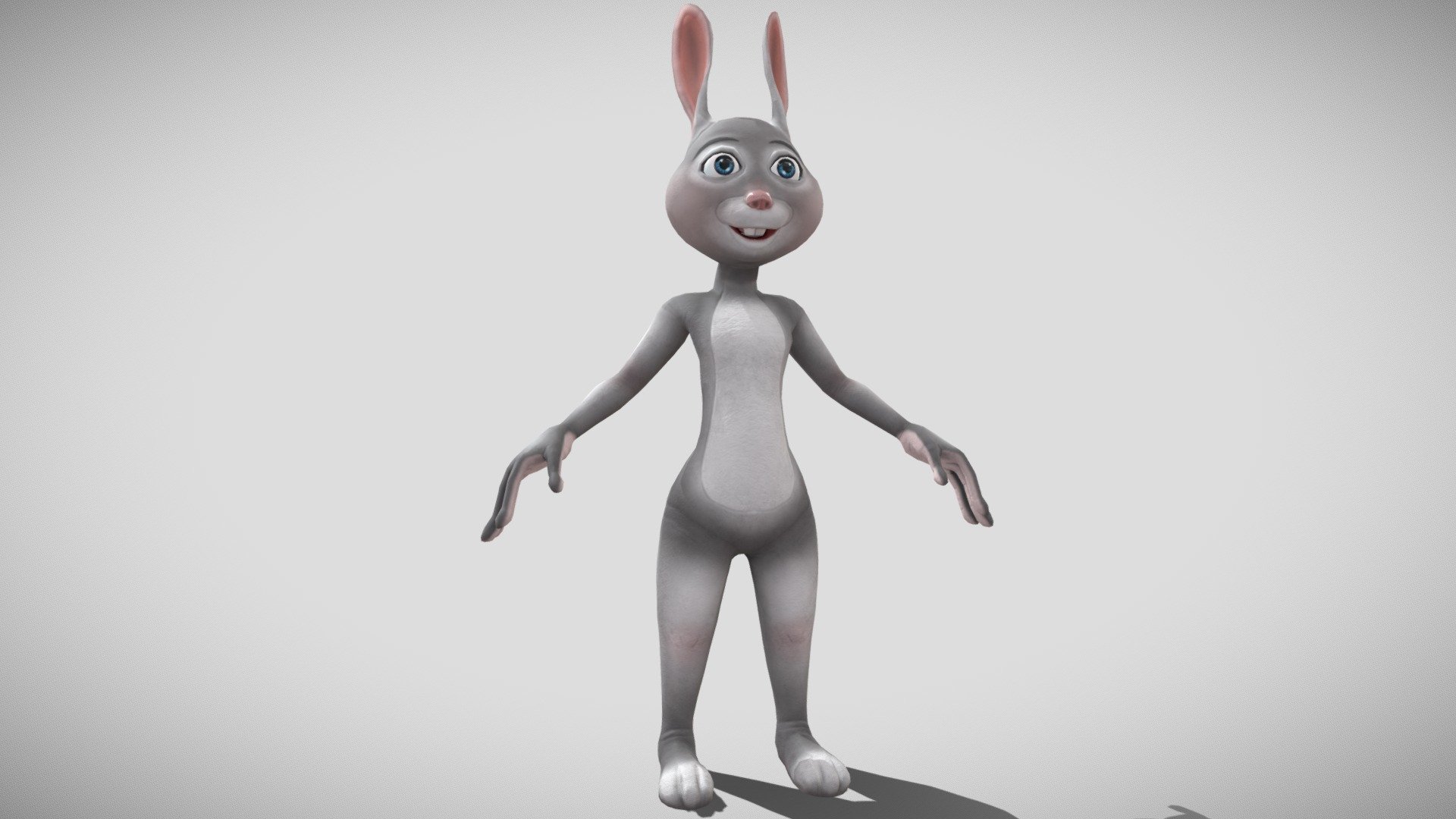Rabbit - Buy Royalty Free 3D model by VictorWai [6369f40] - Sketchfab Store