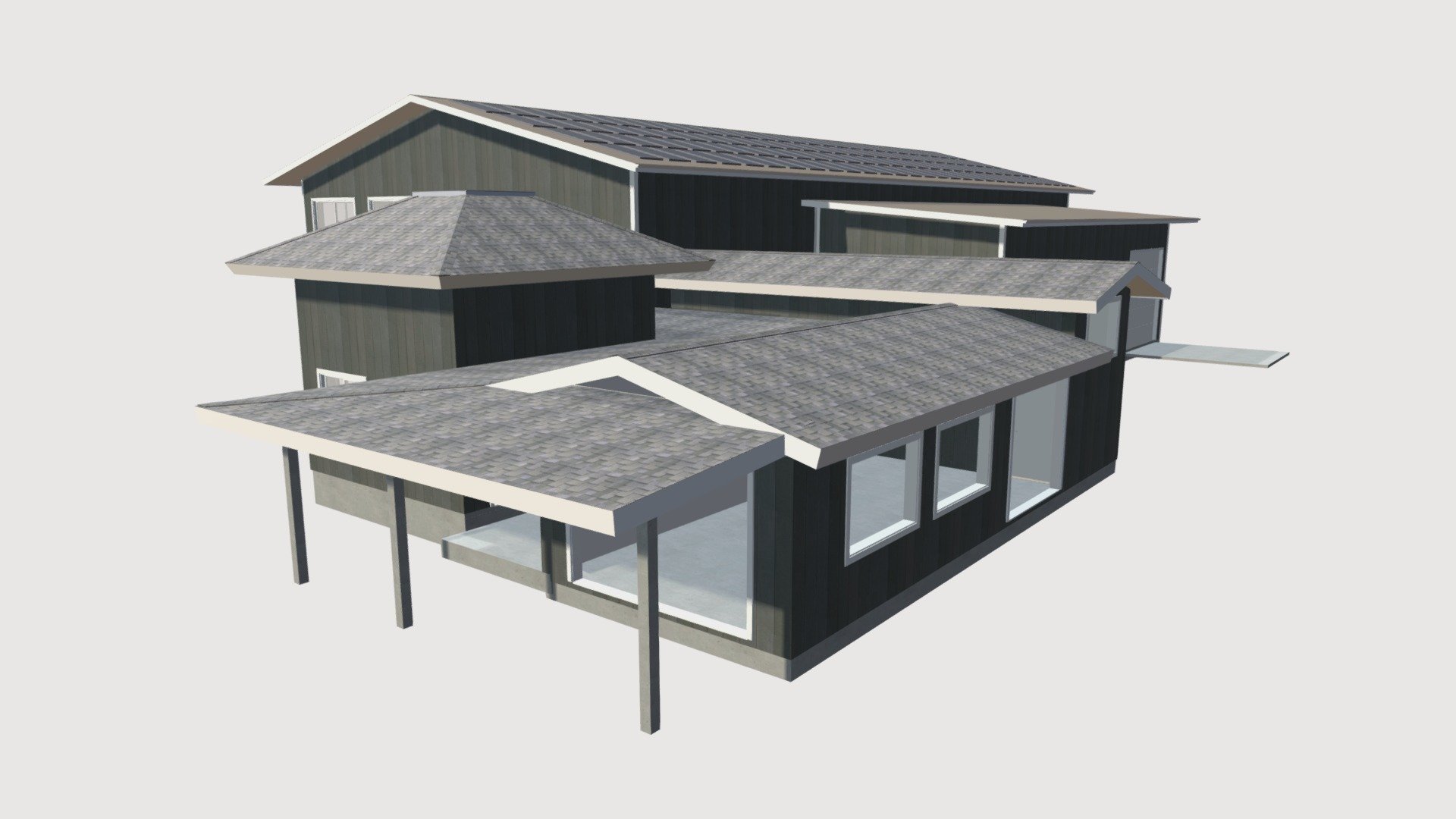 E-3 Barn Addition 2017 PLAN 3 - 3D model by Pro Draft, Inc. (@prodraft ...