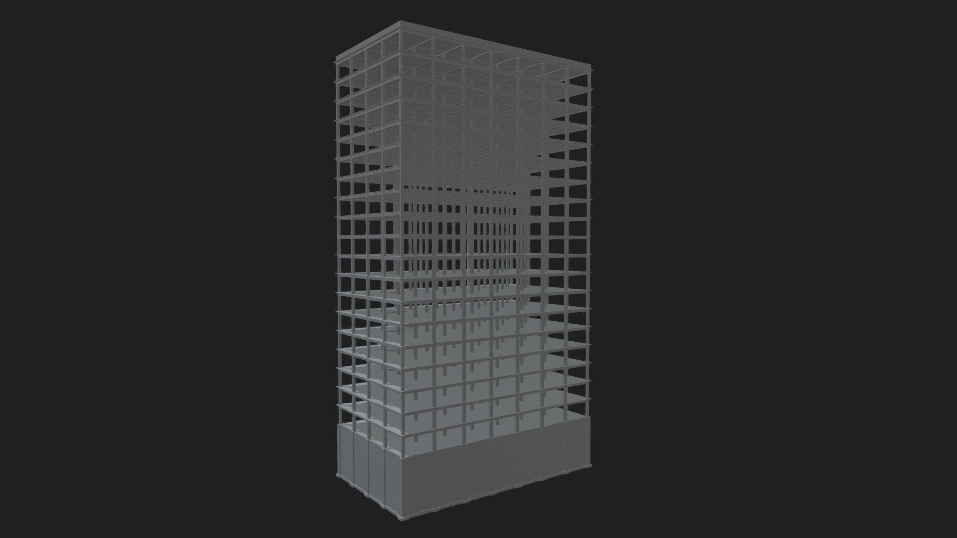 Structural Framework \ SF001 - 3D model by Amir Baloch (@amirbaloch ...