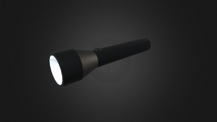 Flashlight-low-poly 3D models - Sketchfab