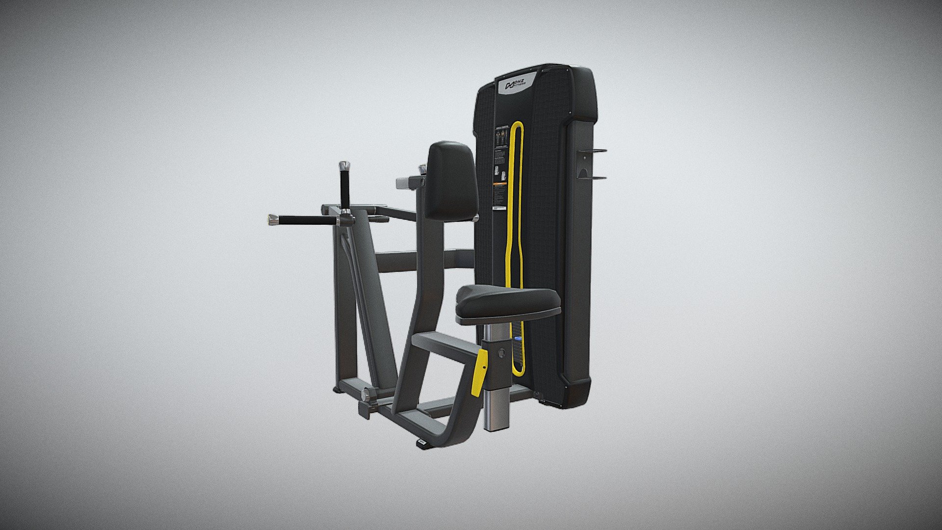VERTICAL ROW - 3D model by supersport-fitness [636badc] - Sketchfab
