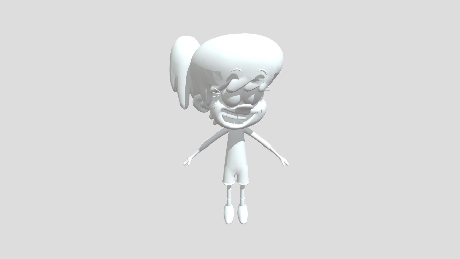 Nickelodeon All-Star Brawl - Lynn Loud (Early) - Download Free 3D model ...