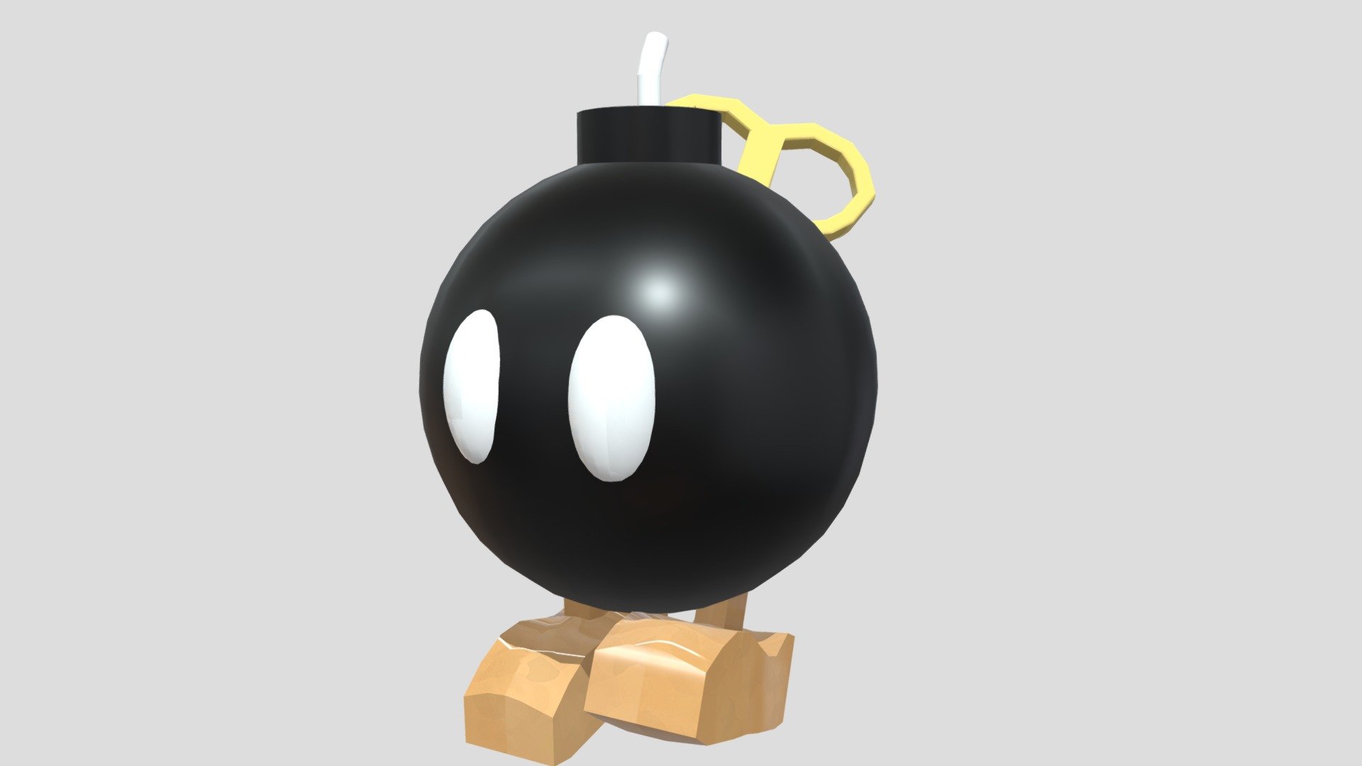 BOB-OMB - 3D model by 11001535 [636c6ae] - Sketchfab