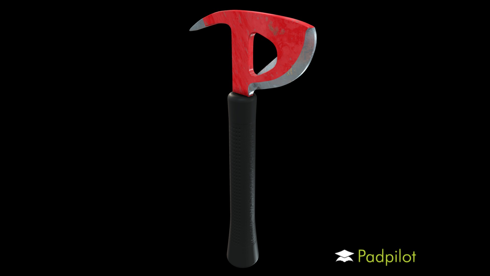 Crash Axe - 3D model by Padpilot [636dc6e] - Sketchfab