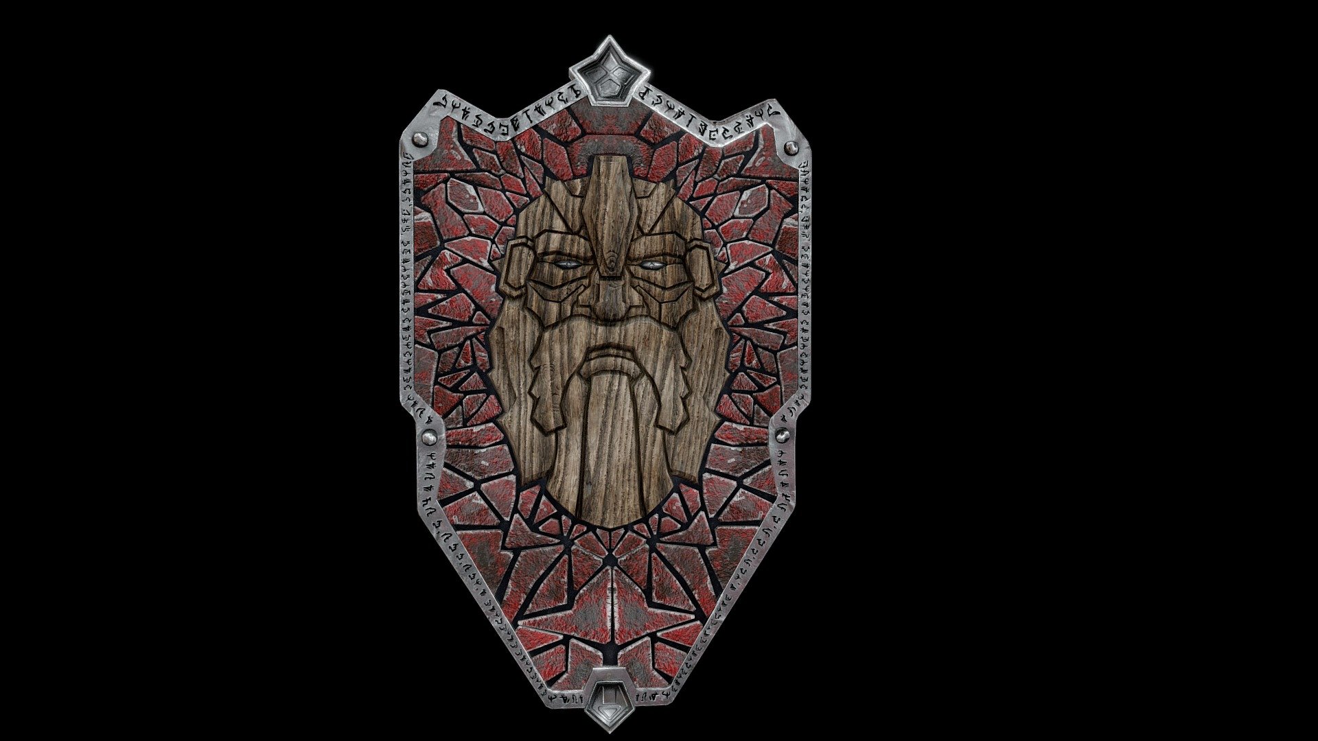 dwarf shield (wip 3.0) - 3D model by UnrealAssets.io (@metacaptain ...