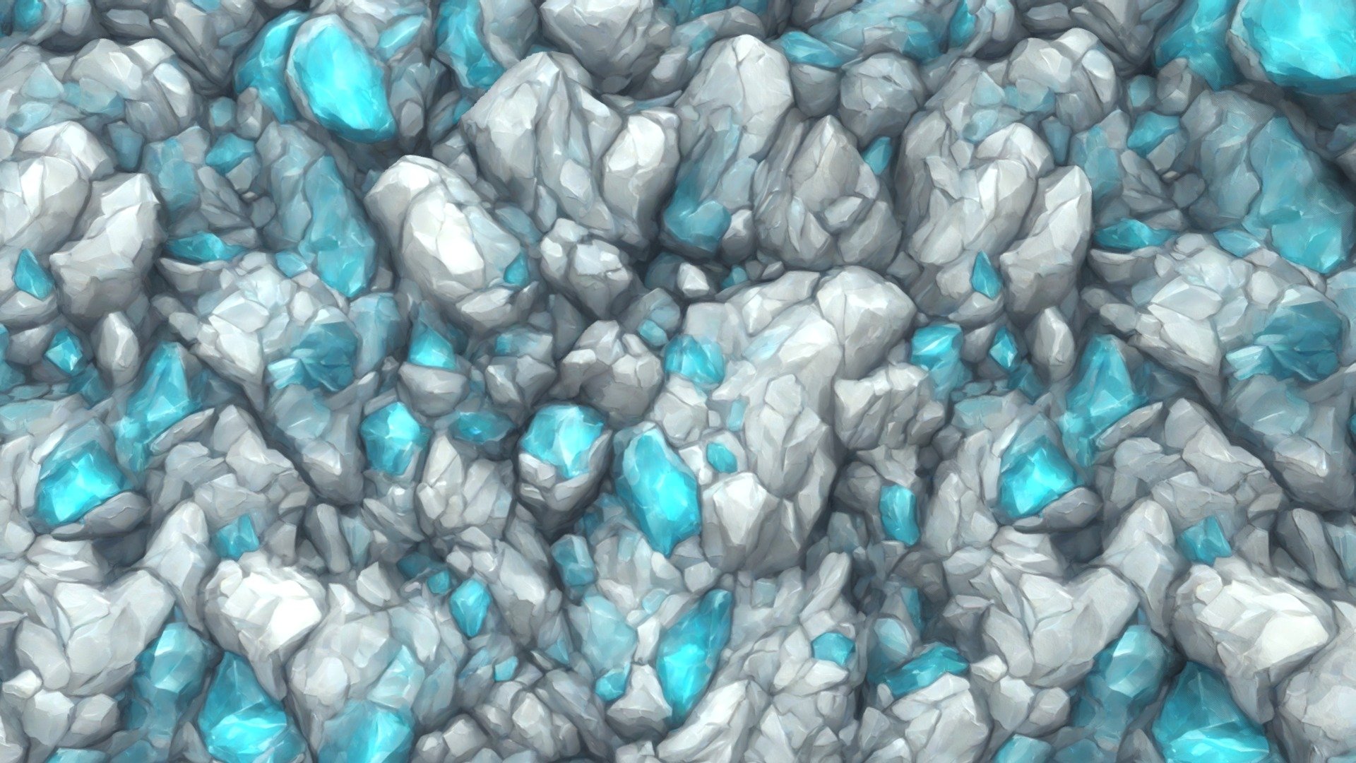 Stylized Minerals v2 Seamless Texture - Buy Royalty Free 3D model by zames1992 [6370272 ...