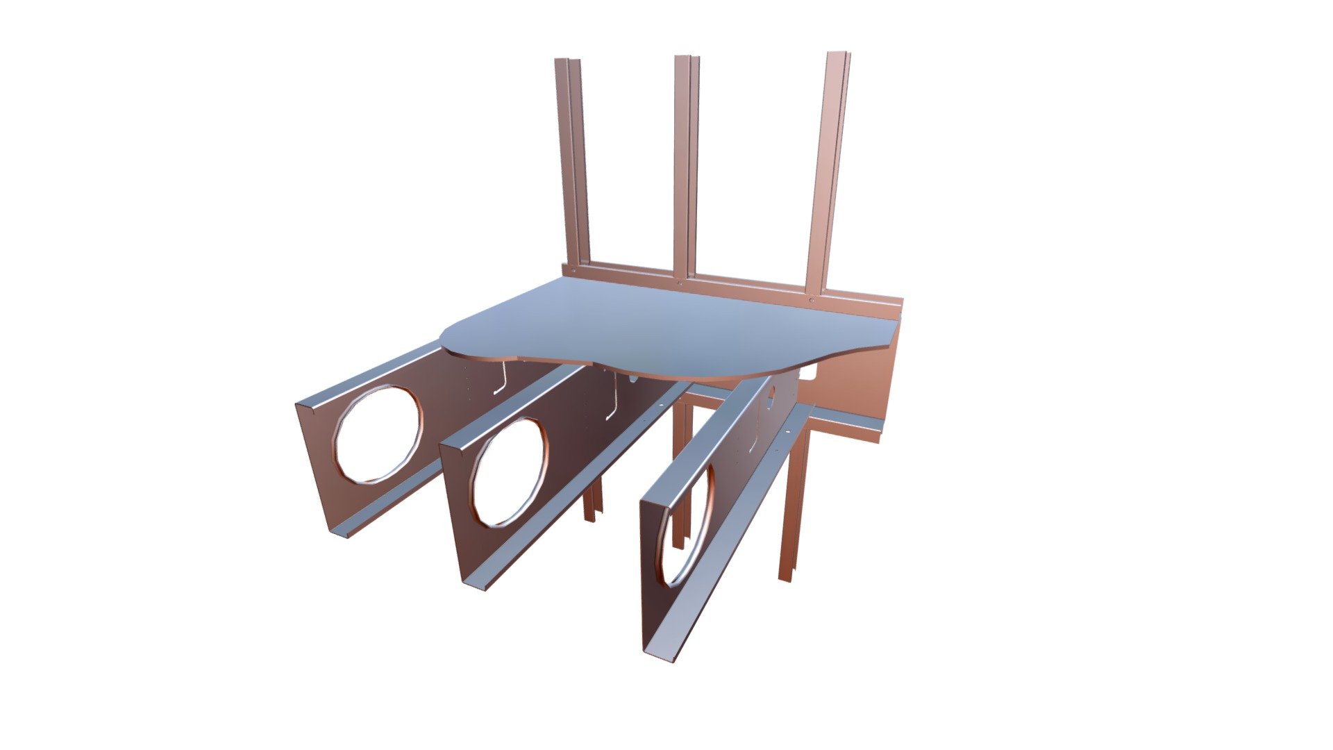 C-Span System in Light Gauge Frames - 3D model by C-Span (@flowcre8tive ...