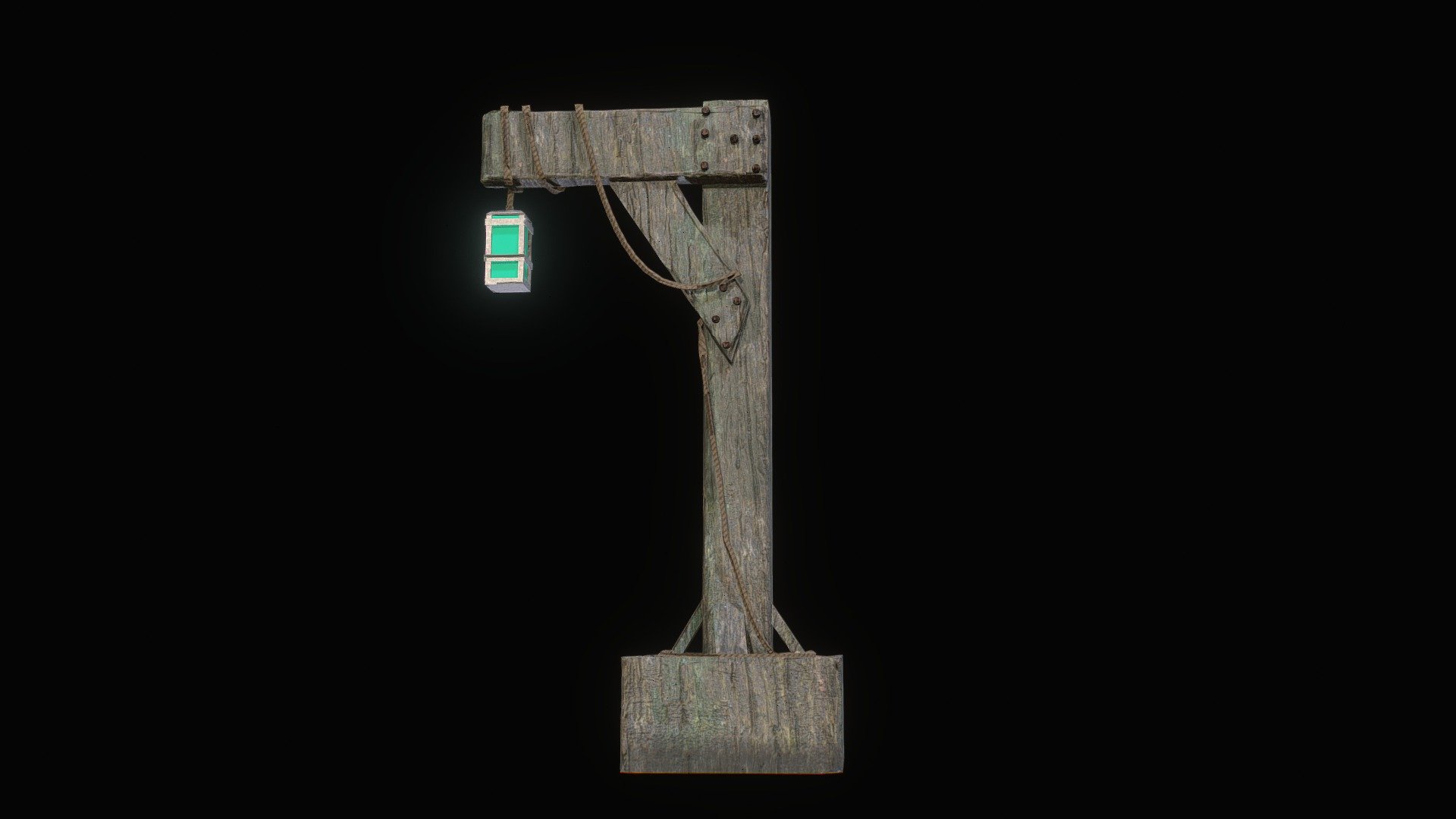 Medieval Lamp Post - Download Free 3D model by The 8th noble lab ...