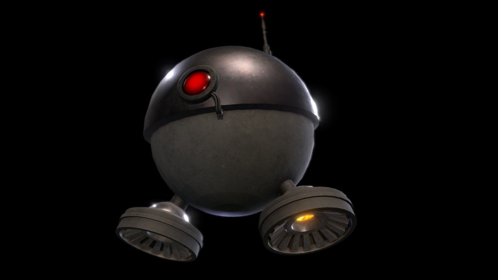 RoundBot: ART-05 - 3D model by theGASMASK [63738ad] - Sketchfab