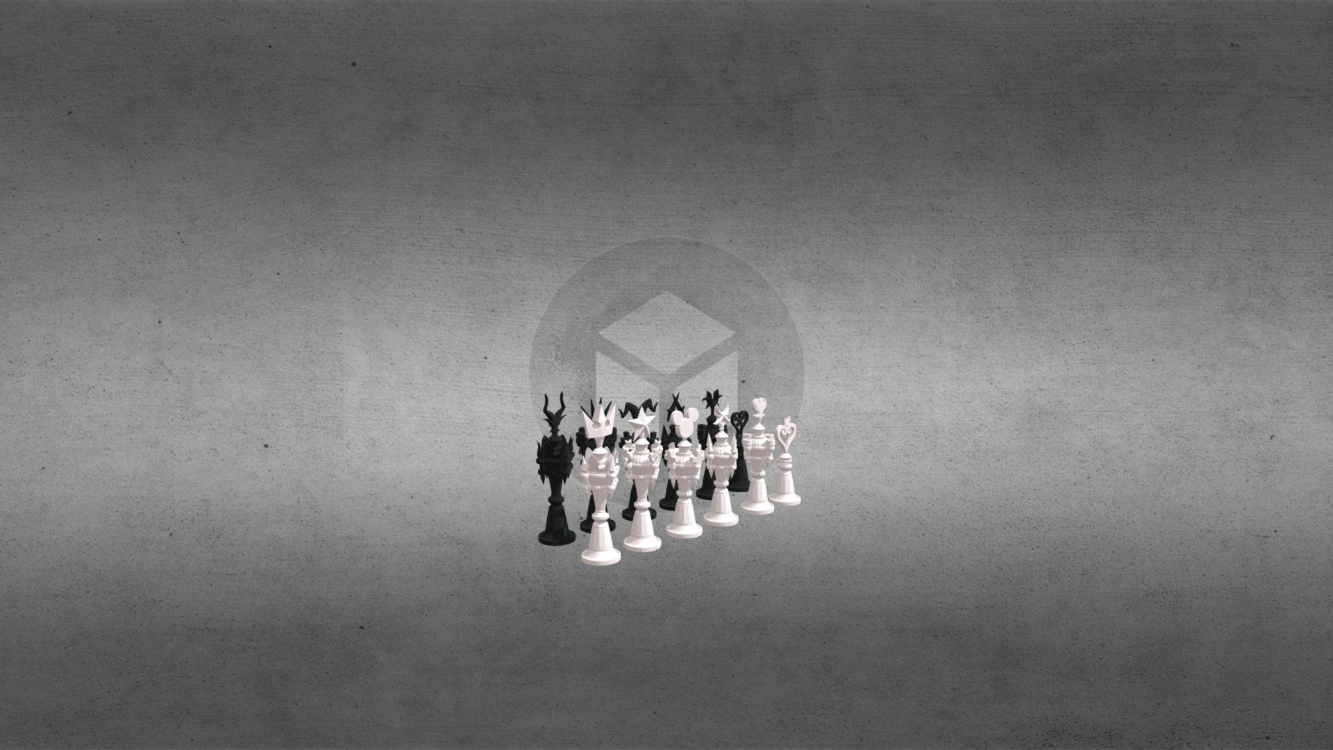 kh CHESS :) - 3D model by ETverde [6375df1] - Sketchfab