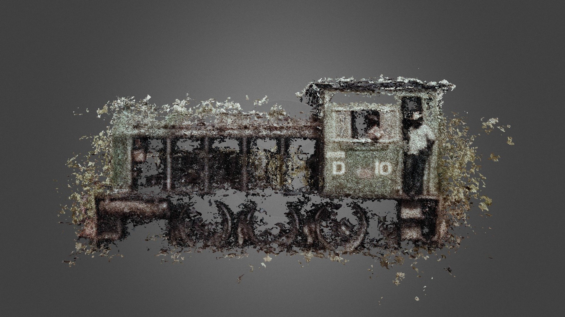 Hunslet 204HP Diesel Locomotive D10 - Download Free 3D model by Josh Lu ...