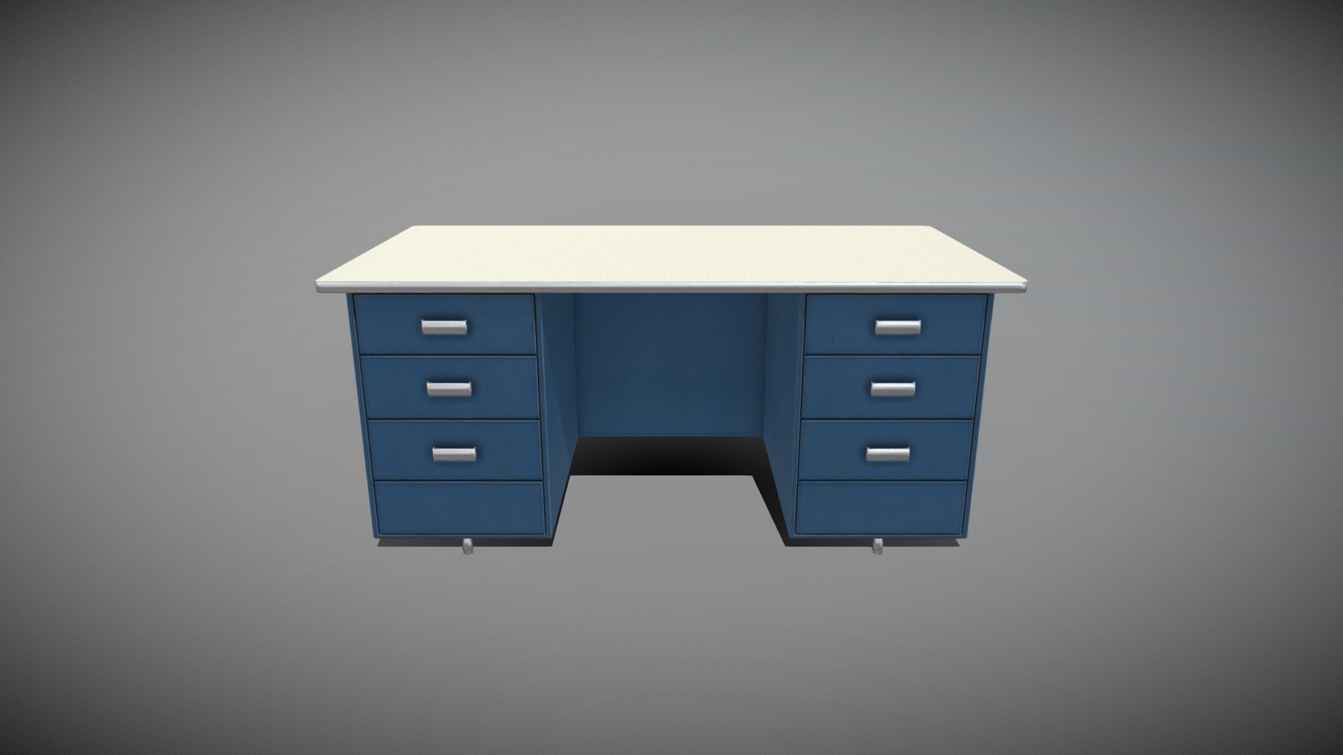 Office Table - Download Free 3D model by James Hrubos (@juliantannic ...