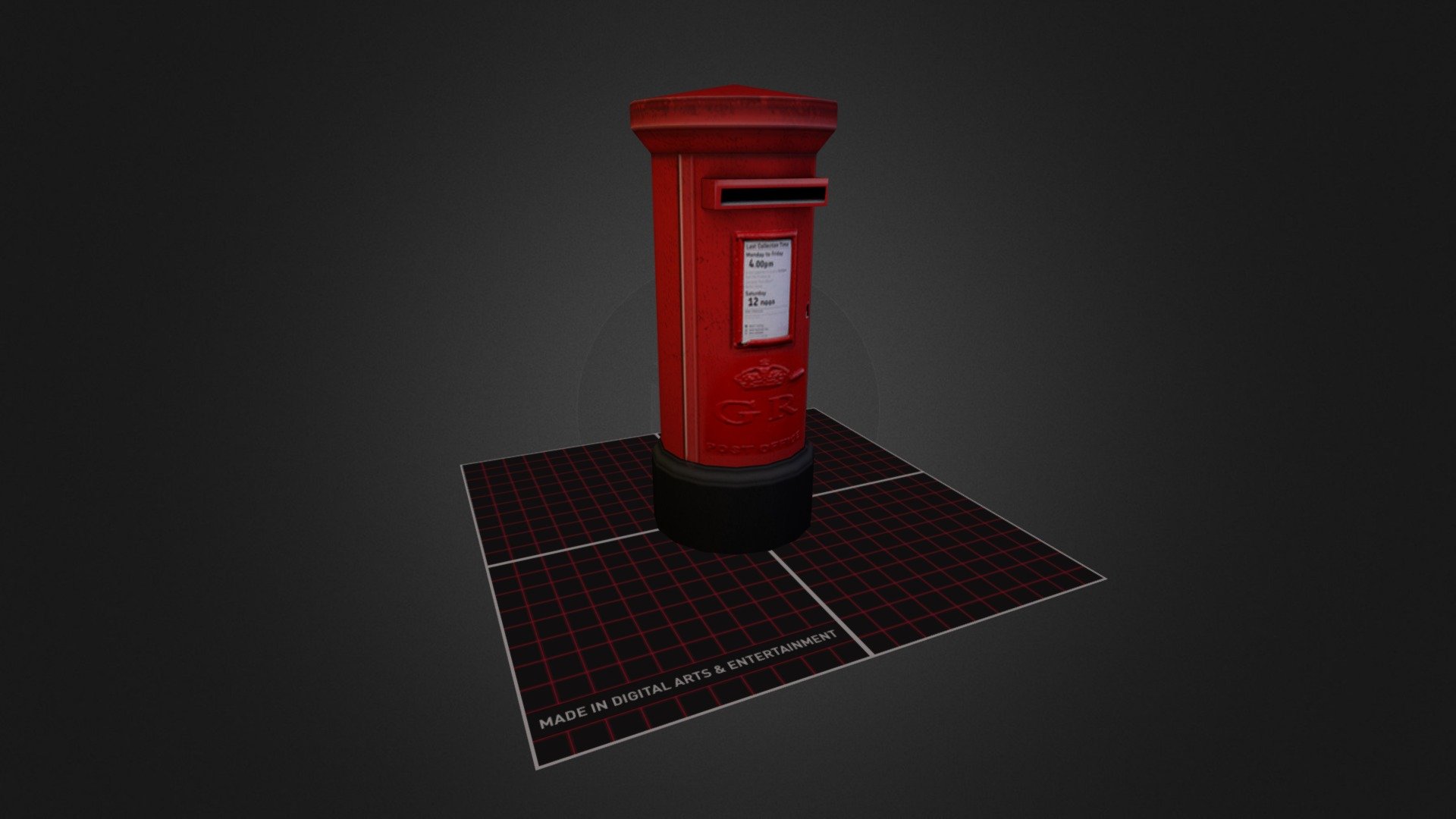 Prop_postbox - 3D model by Simon Van Daele (@simon_van_daele) [6379a31 ...