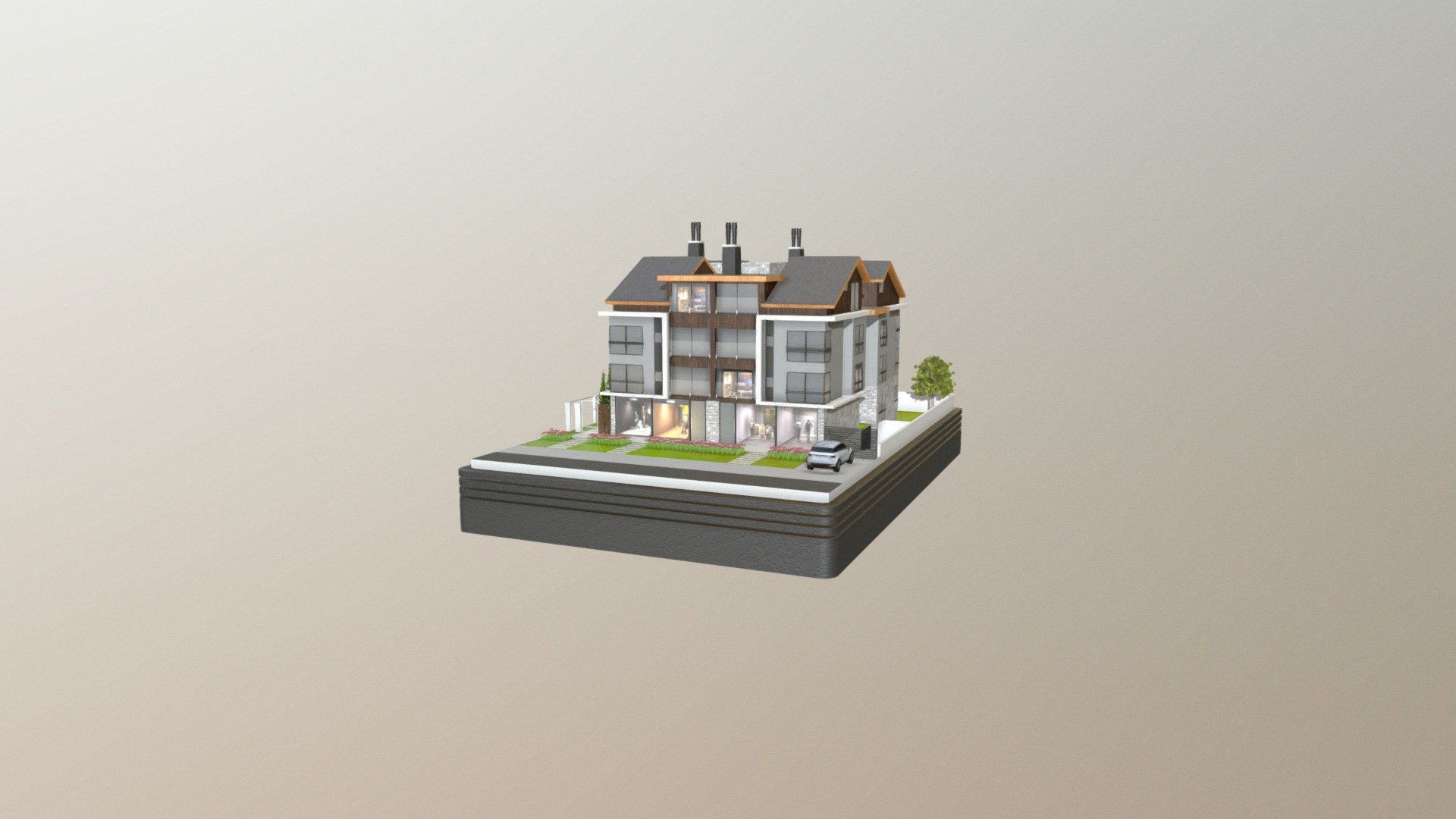 Modena - 3D model by Studio 360 (@felipeperini) [6379b64] - Sketchfab