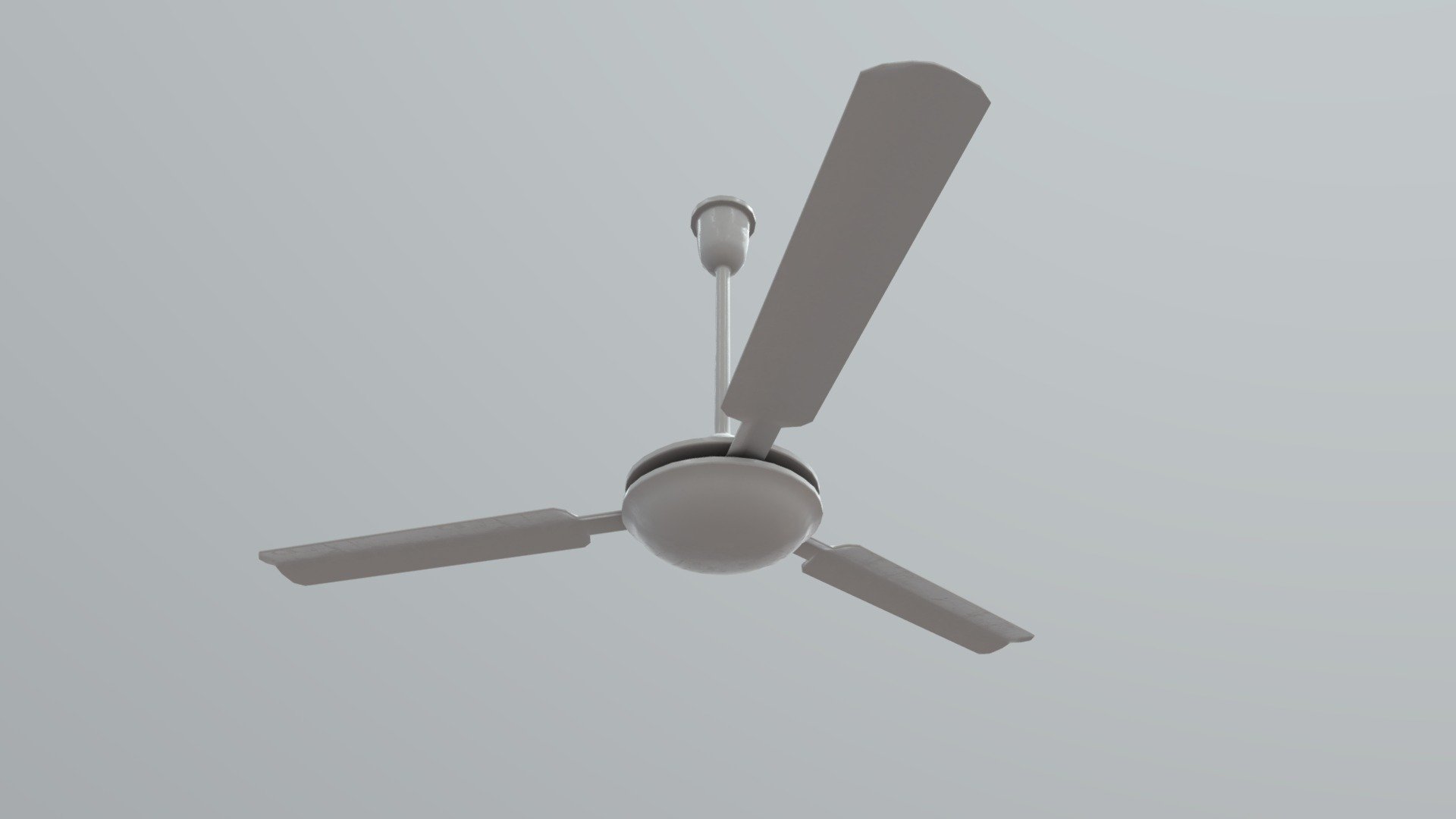 Ceiling Fan - Buy Royalty Free 3D model by plaggy [637a296] - Sketchfab ...