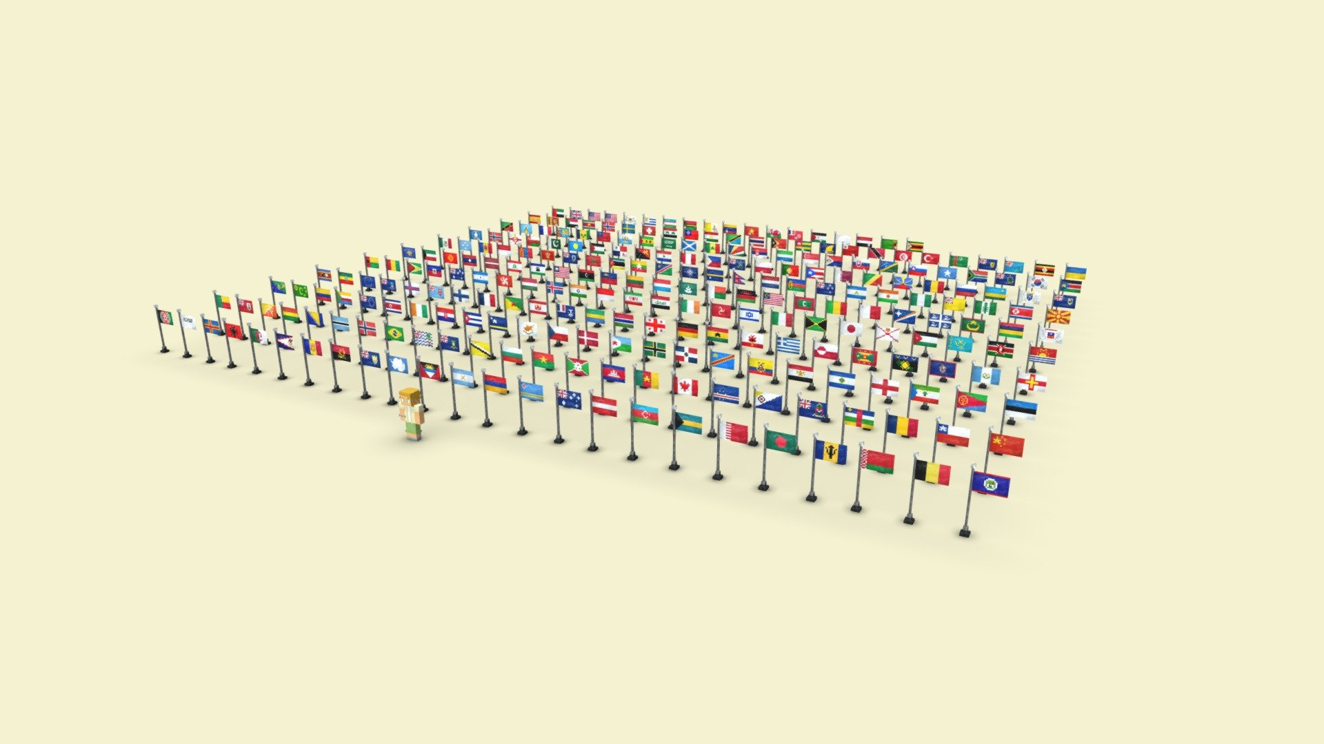 International Flags - 3D model by Manning Design (@manningdesign ...