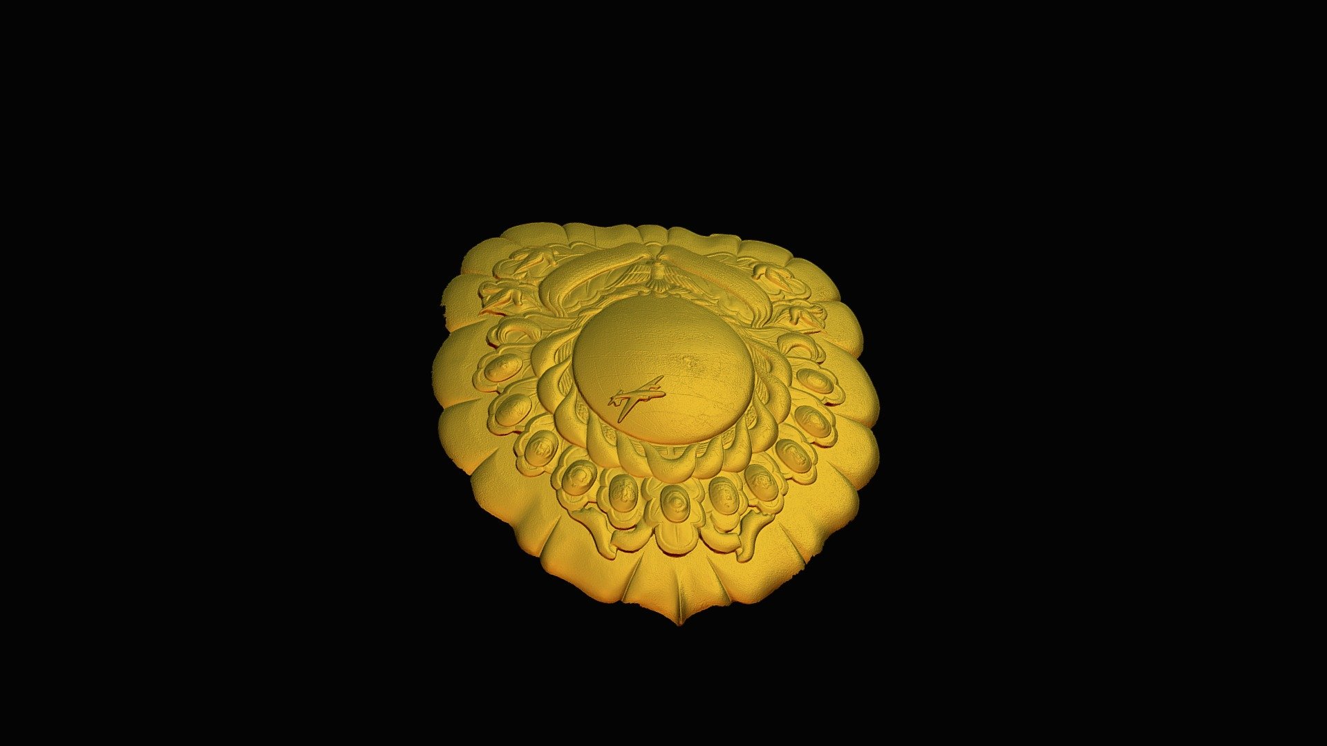 badge - Download Free 3D model by thunk3d.scanner [637bc24] - Sketchfab