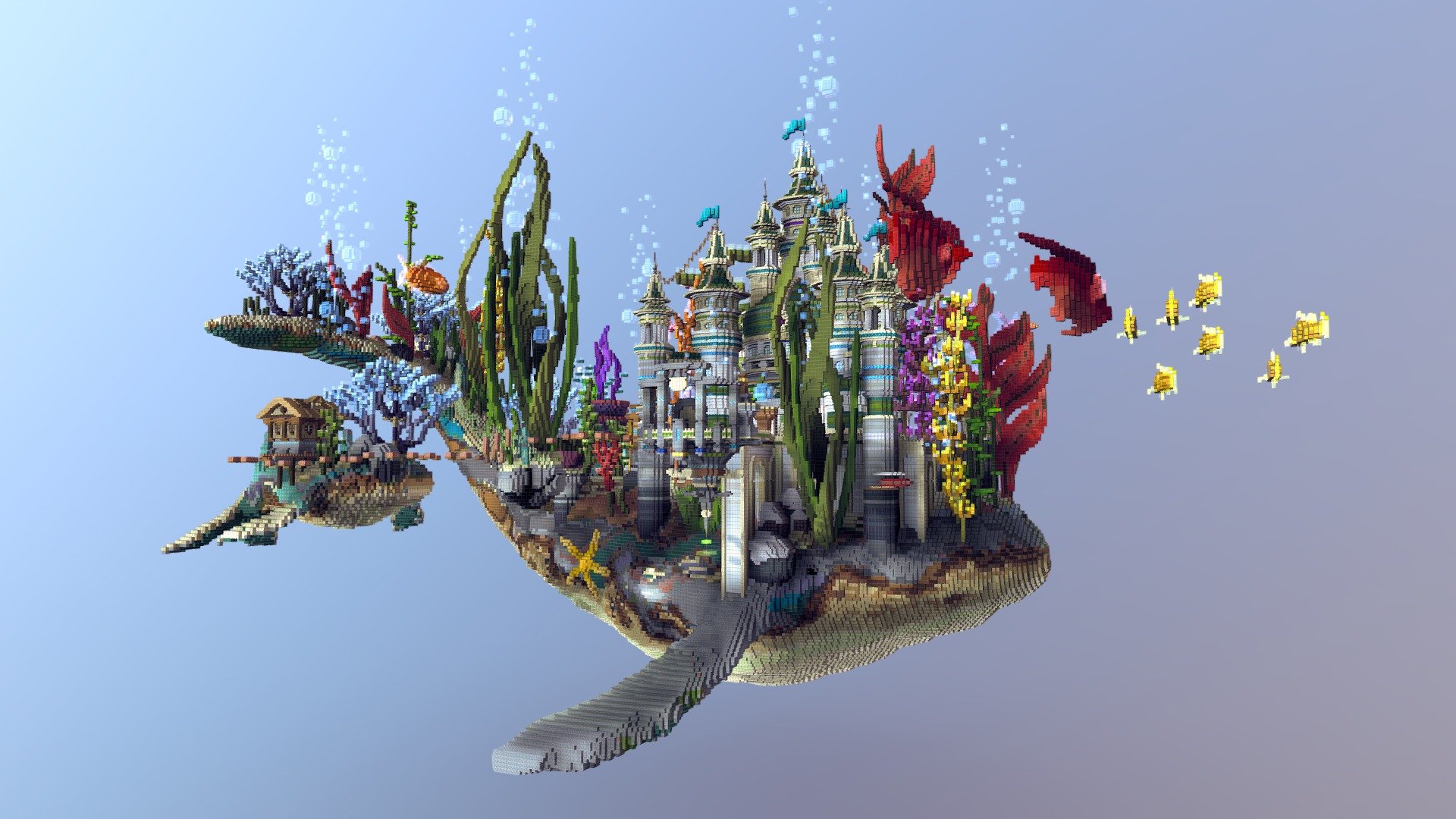 Whale Lobby - Buy Royalty Free 3D model by BreadBuilds [637c0be] - Sketchfab Store