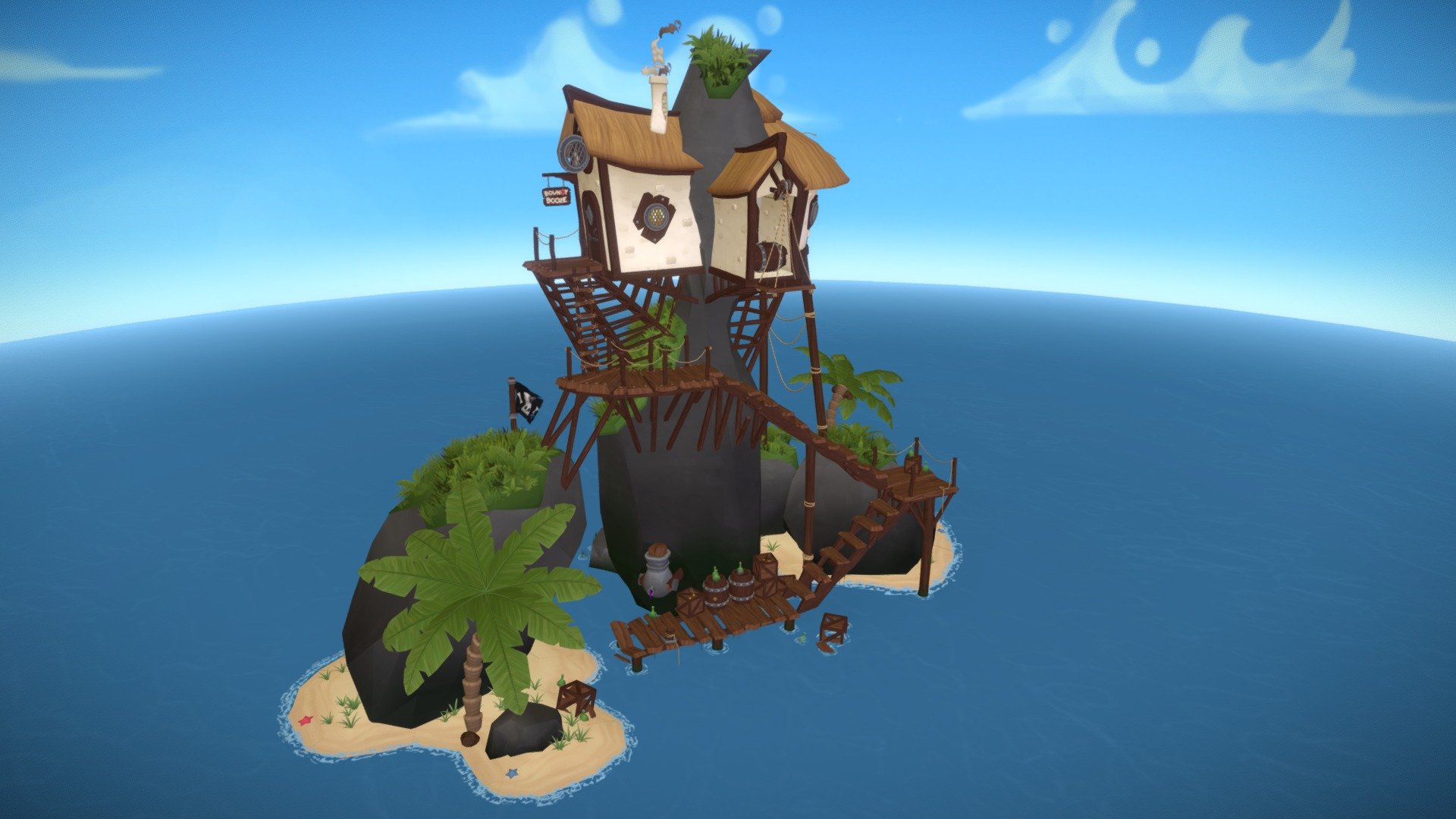 The Bounty Booze Brewery - 3D model by ArneDC (@arnedecoster) [637caaa ...
