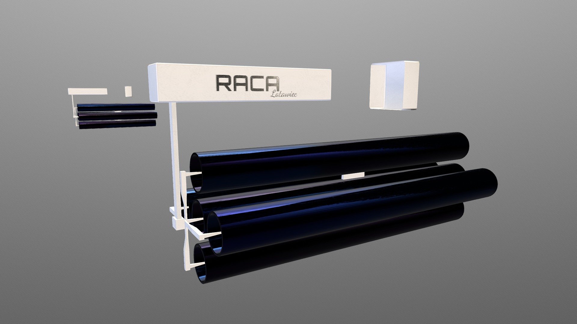 Flyer R1 - Flares Launcher - 3D model by Multipainkiller Studio ...