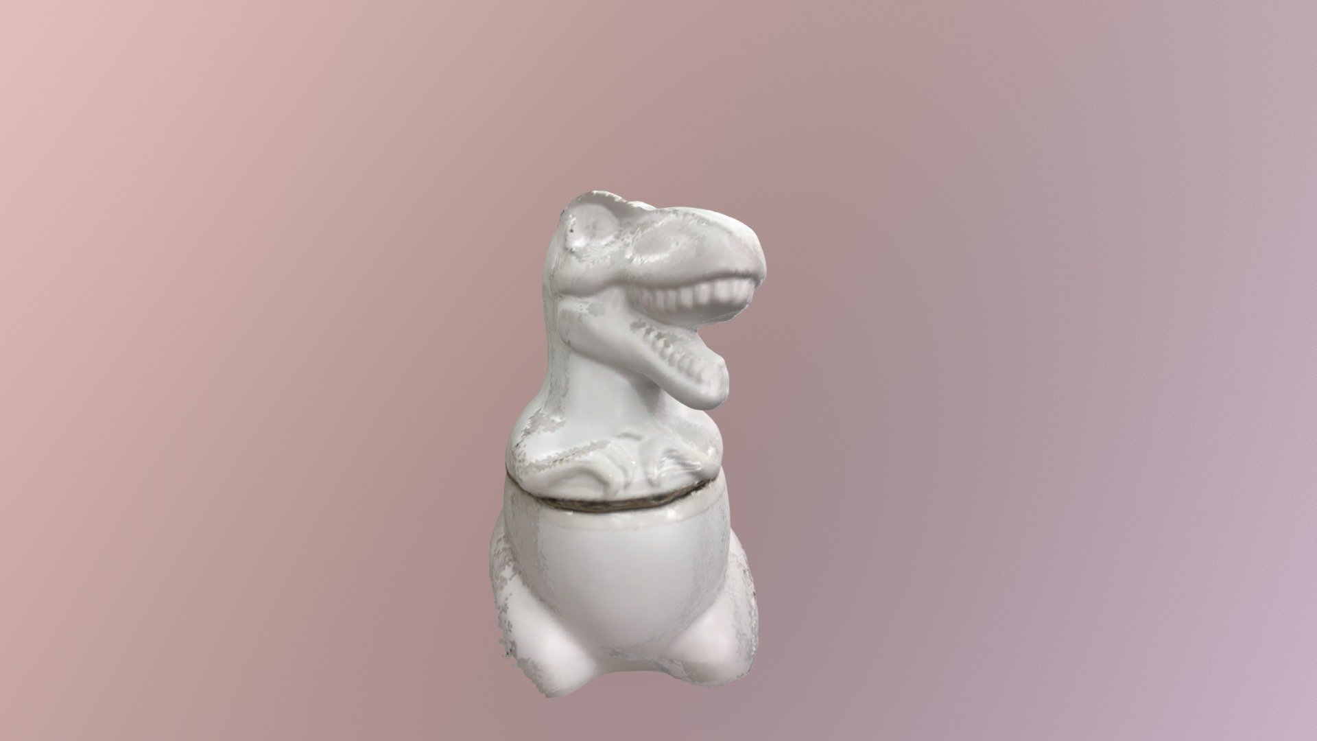 T'rex cookie jar - 3D model by hcwiley [637df41] - Sketchfab