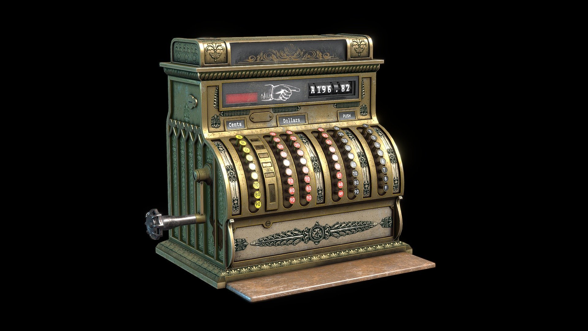 Cashier - Buy Royalty Free 3D model by Freepoly.org (@blackrray ...