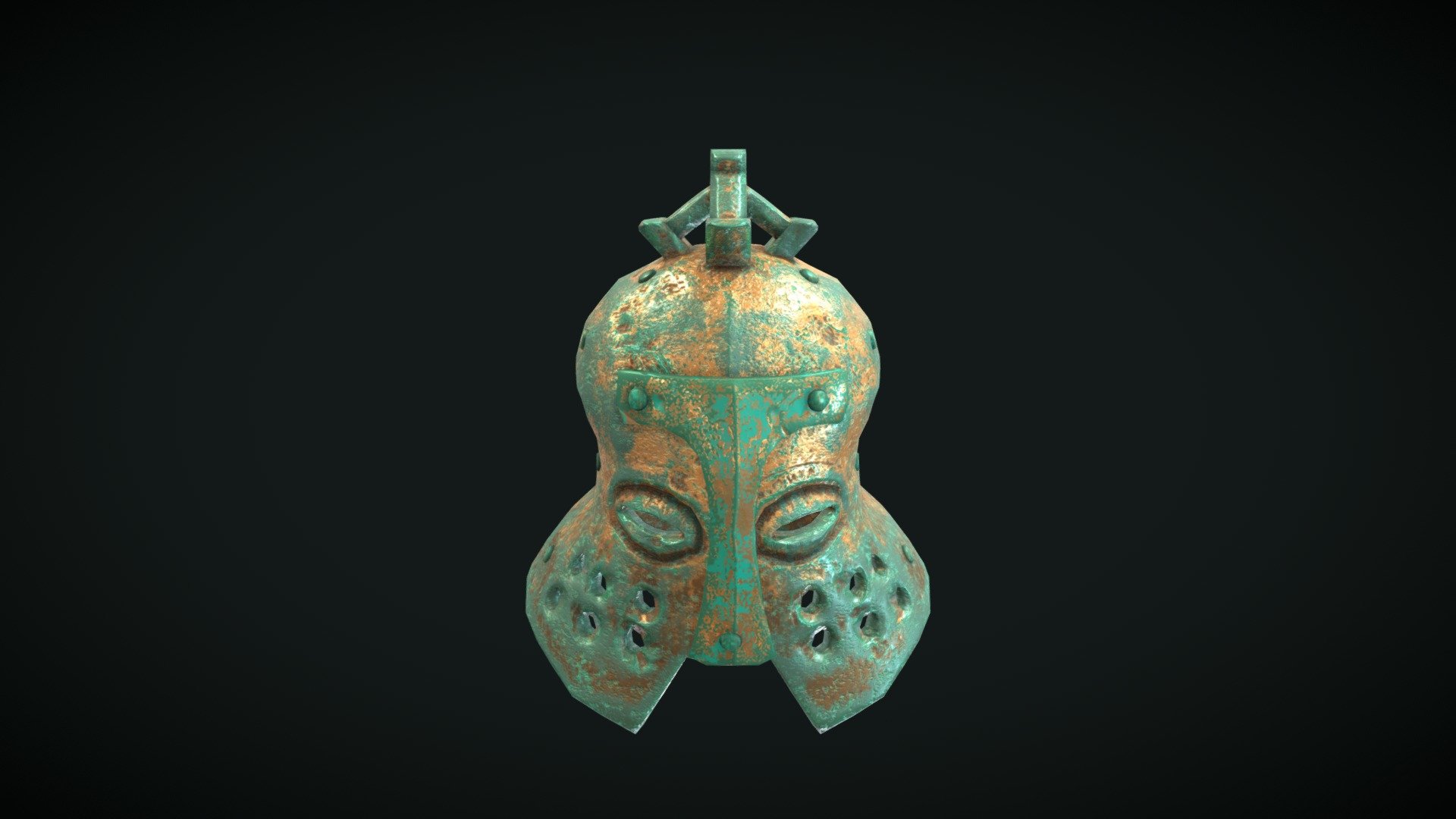 Elden Ring Fan Art - Bell Knight Helmet - 3D model by Nico (@CyclOwO ...
