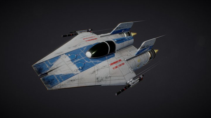 A-wing 3D models - Sketchfab