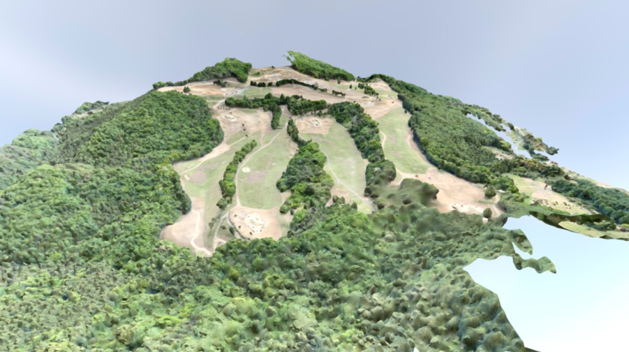 9 HOLES A2 Simplified 3d Mesh golf course - 3D model by Michael Freeman ...