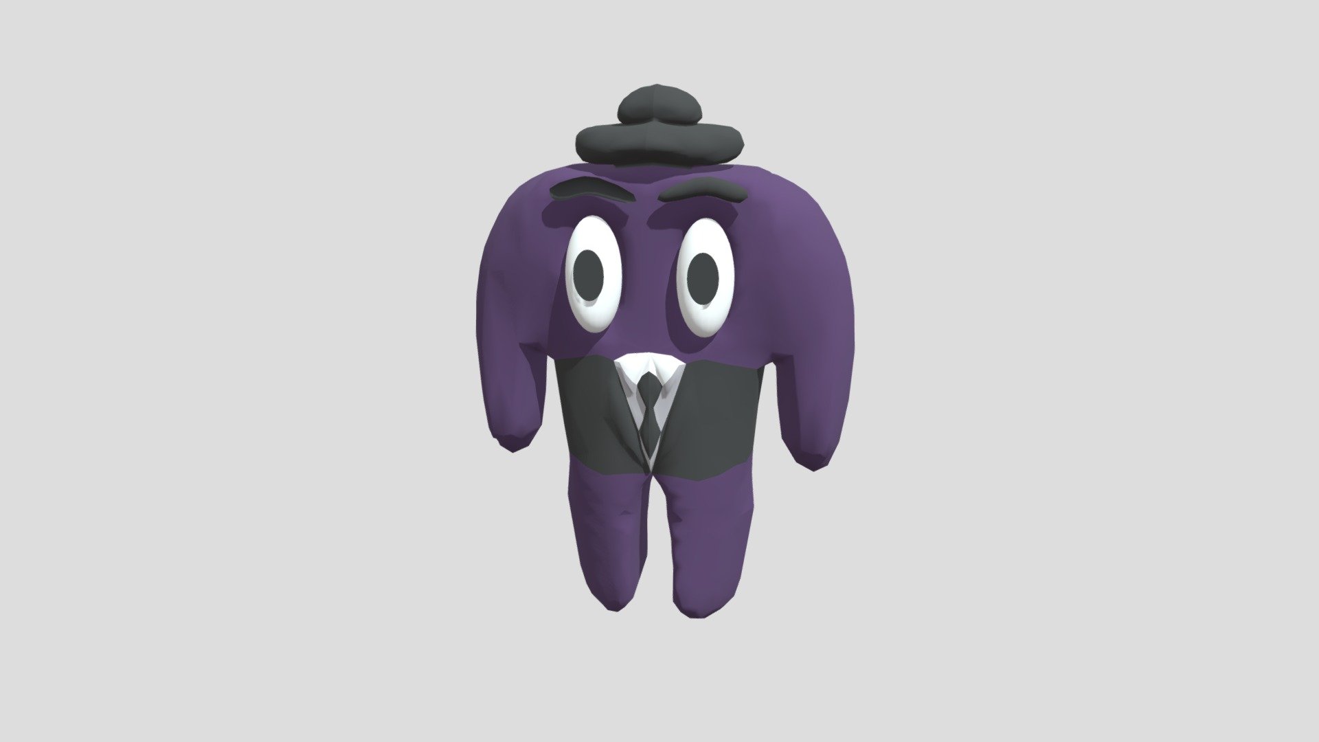 Purple Guy - 3D model by alisongaddy [638571b] - Sketchfab