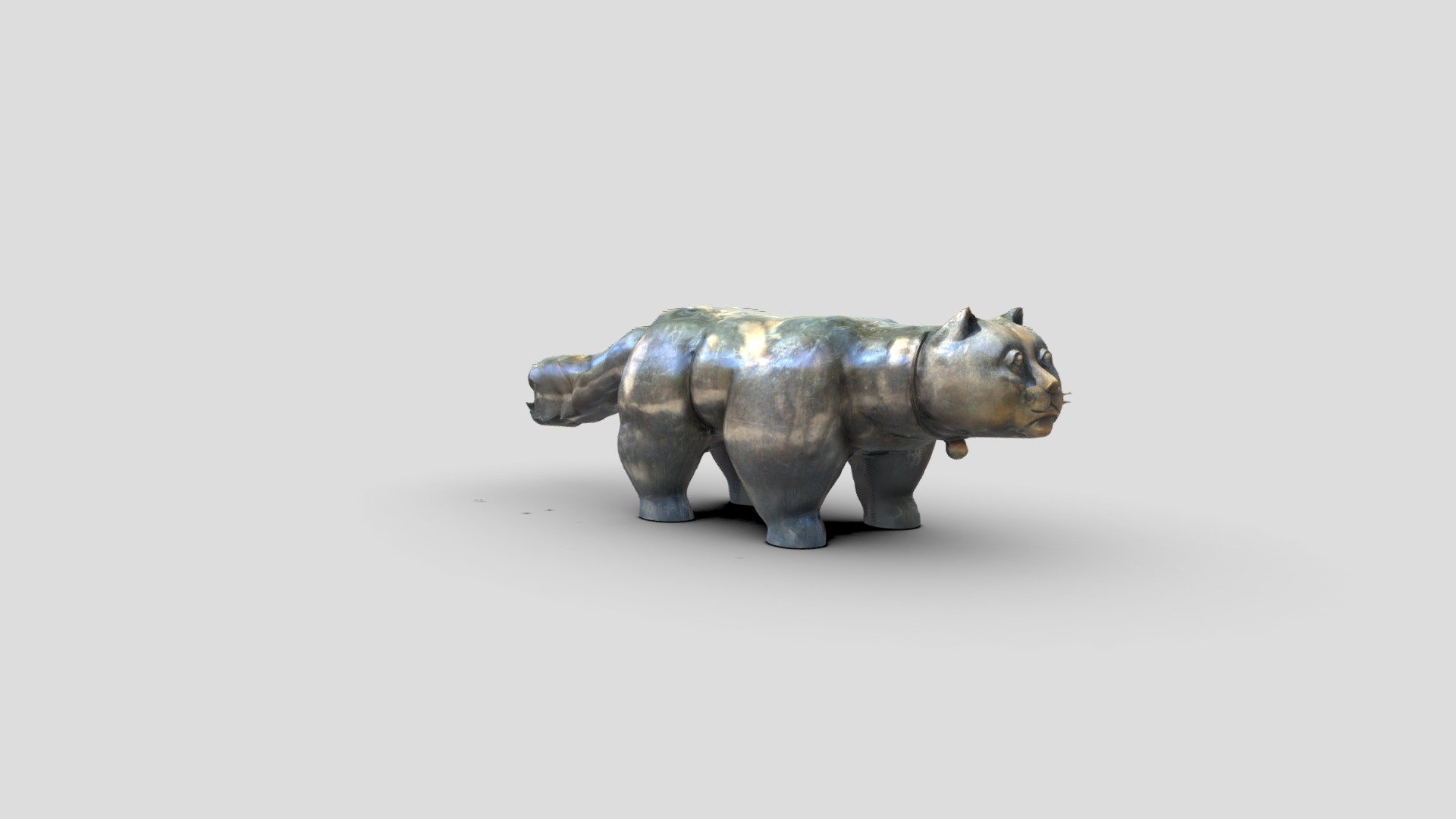 Gato Botero - 3D model by a2martinezc [6386feb] - Sketchfab