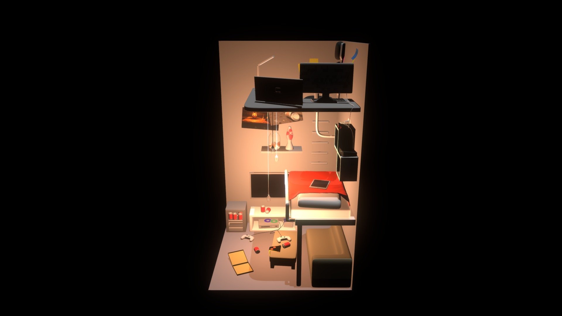 My Desk Competition v4 - 3D model by JacksonS (@JacksonSalmi) [63886e2 ...