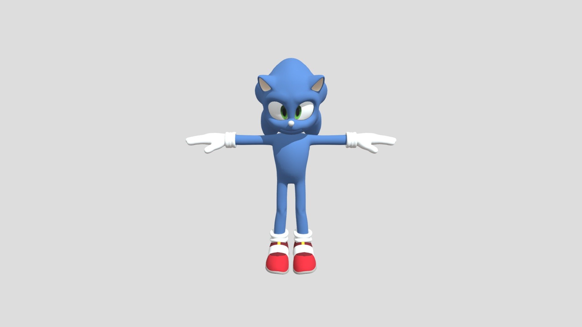 sonic-movie-free - 3D model by silvasd985 [6388a2b] - Sketchfab