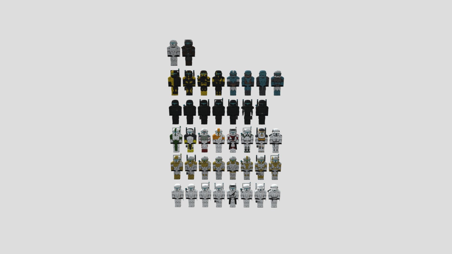 Republic Commando custom pack - 3D model by goreduku [6389693] - Sketchfab