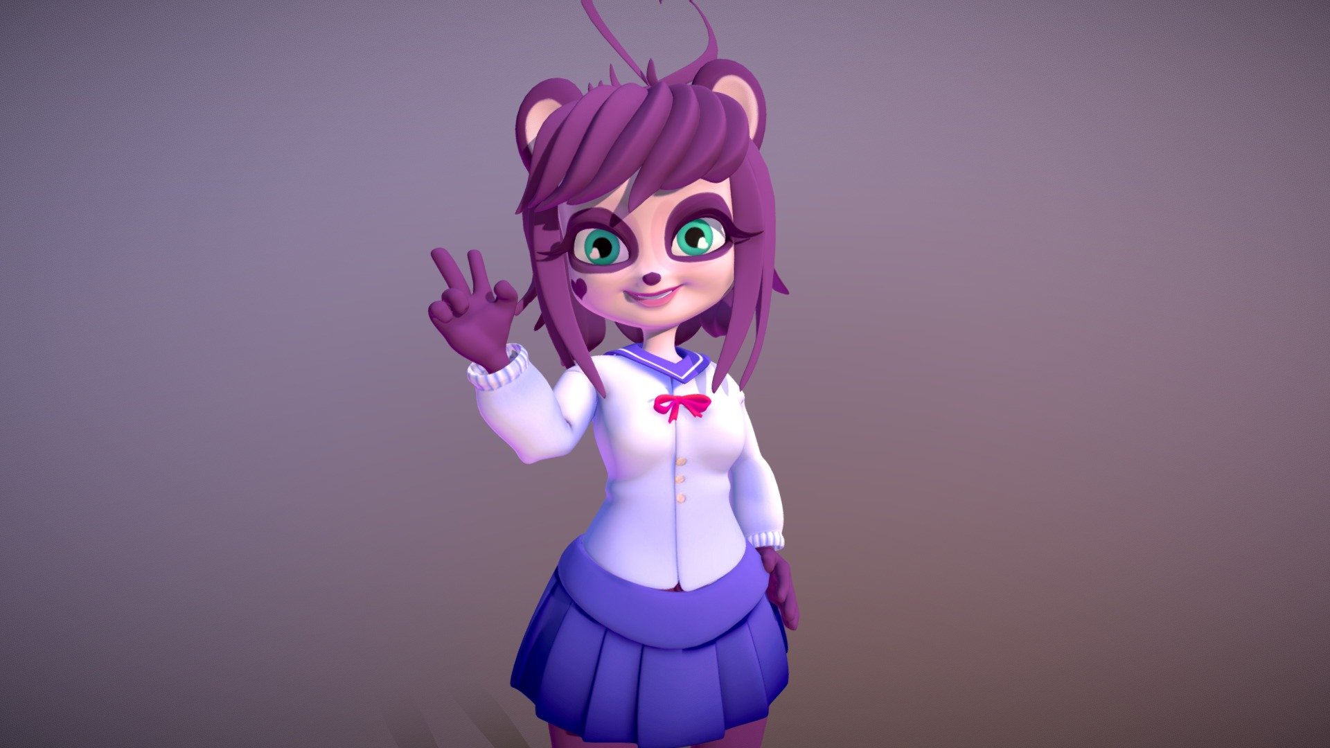 Panda - 3D model by Natgica [6389e80] - Sketchfab