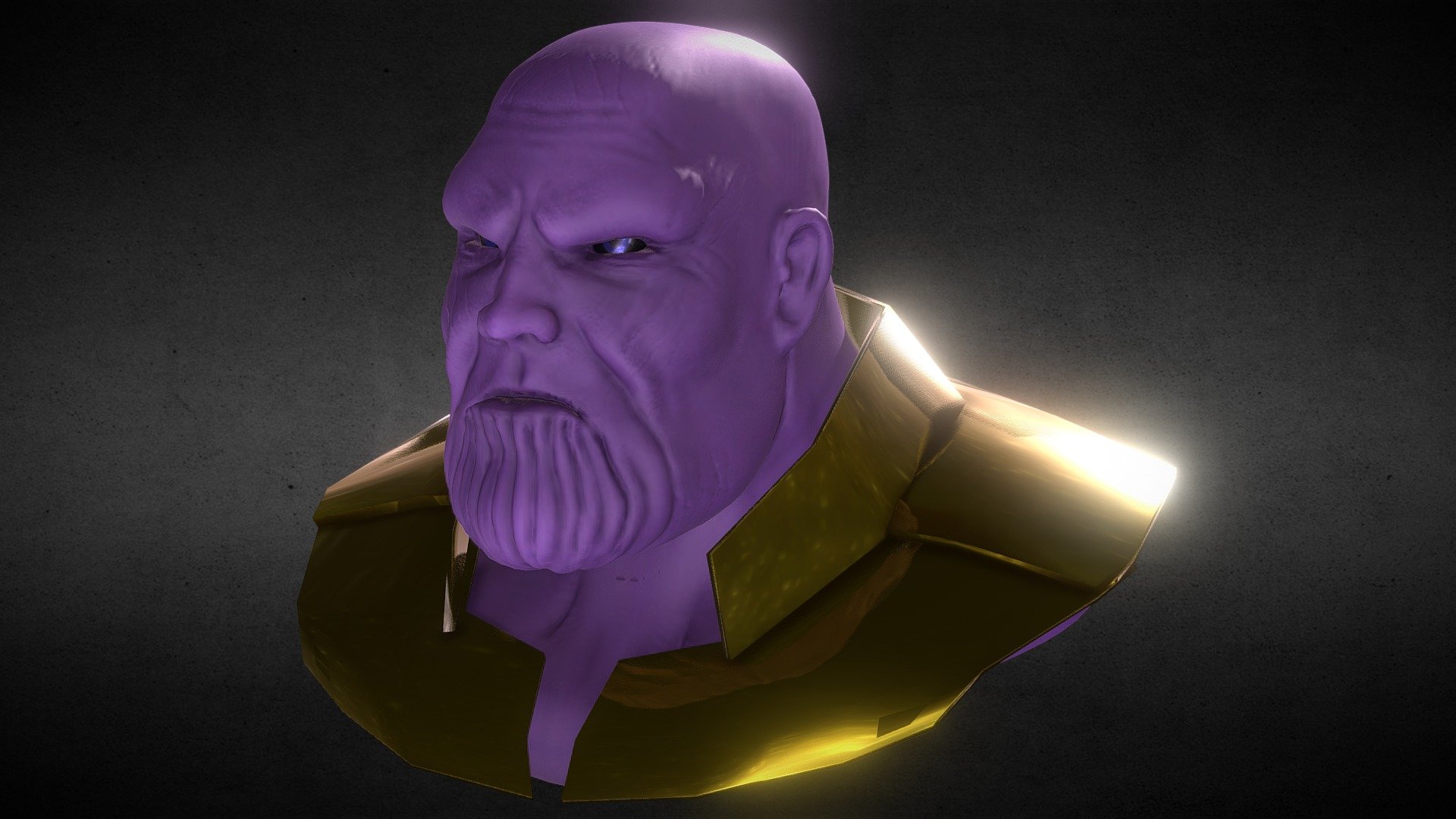 Thanos Animation - 3D model by Bigsby Custom 3D (@BigsbyCustom3d ...