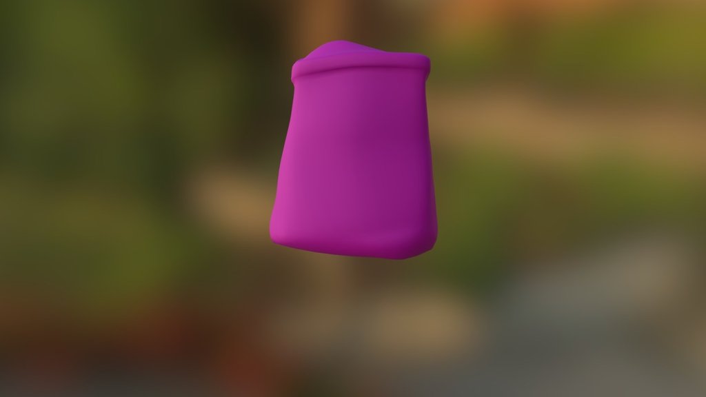Flour Sack - Prop Project - Part 2 - 3D model by Rachel Lichter ...