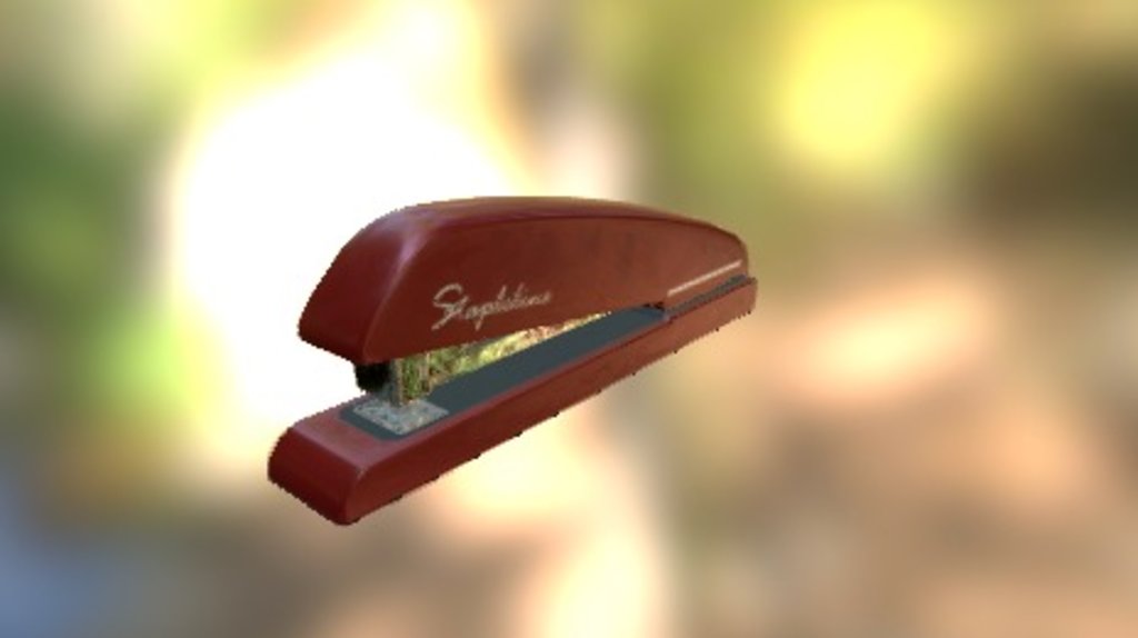 Desk Stapler - 3D model by greggdaly [638b19f] - Sketchfab