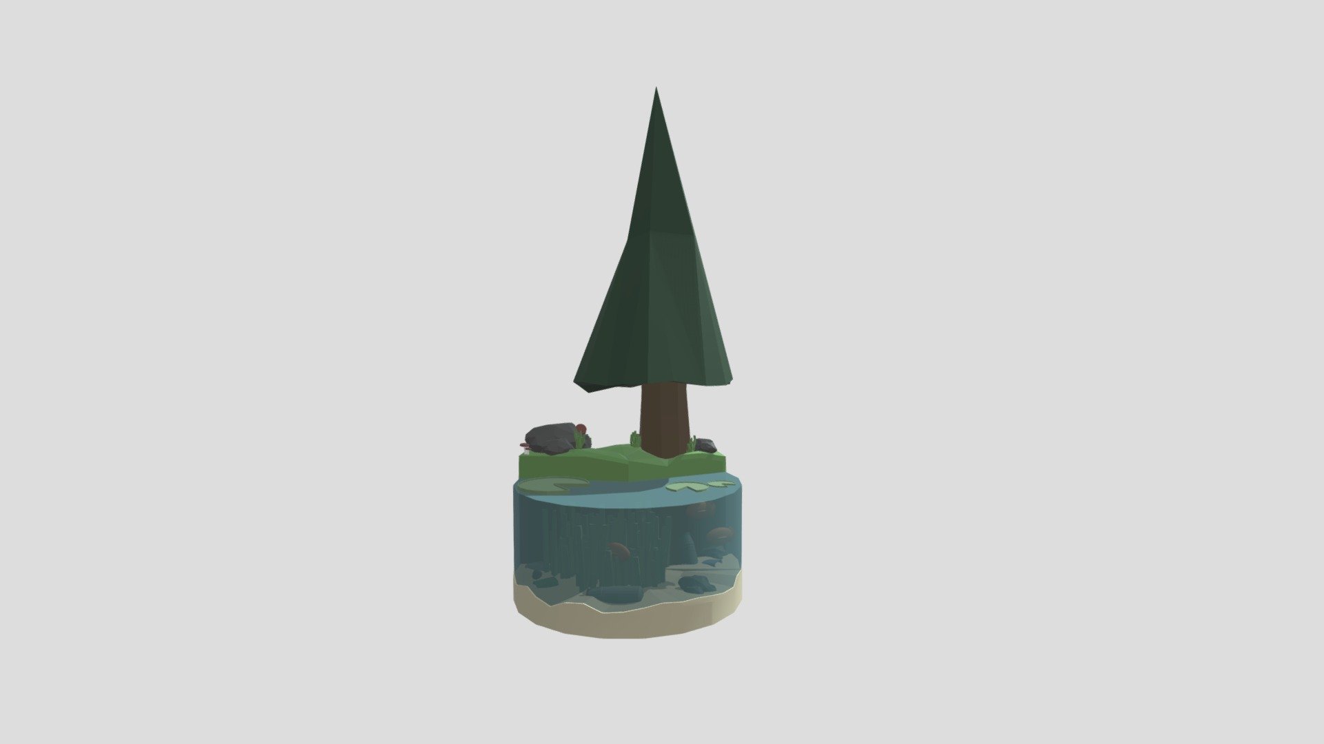 Climate Diorama: Plastic Pollution - 3D model by SamSam05 [638c576 ...
