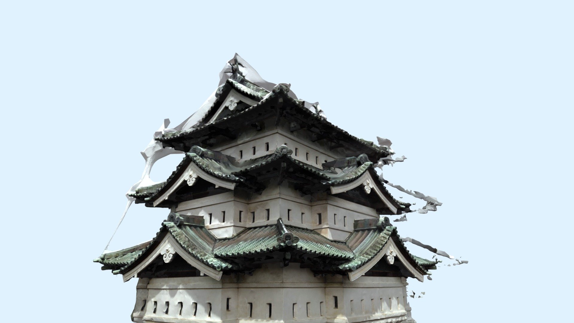 HirosakiCas. [DJI Osmo - DJI Terra] - 3D model by FCCKudo [638d8b5 ...