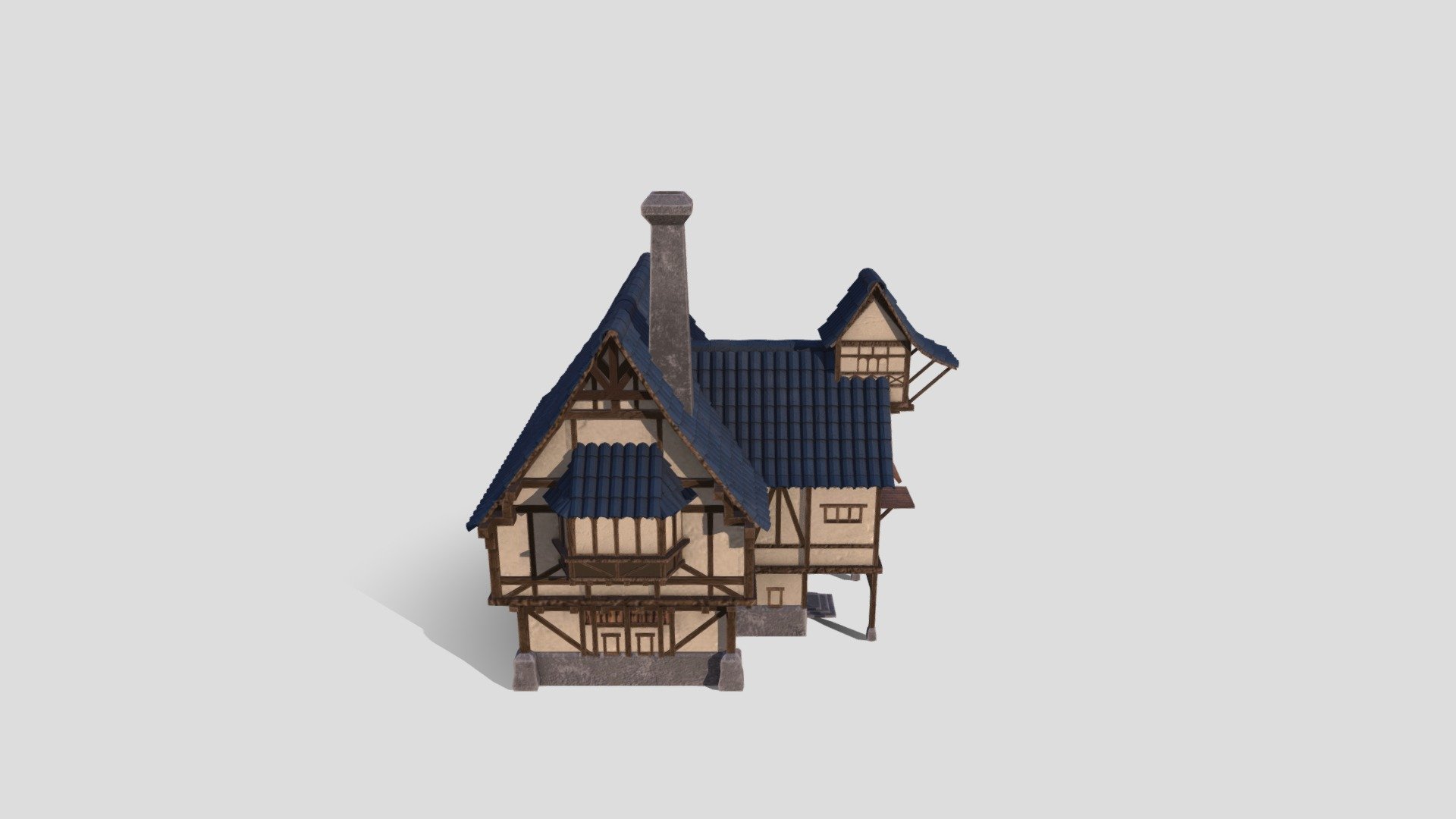 Medieval house - Download Free 3D model by glenfernandes66 [63904f7 ...