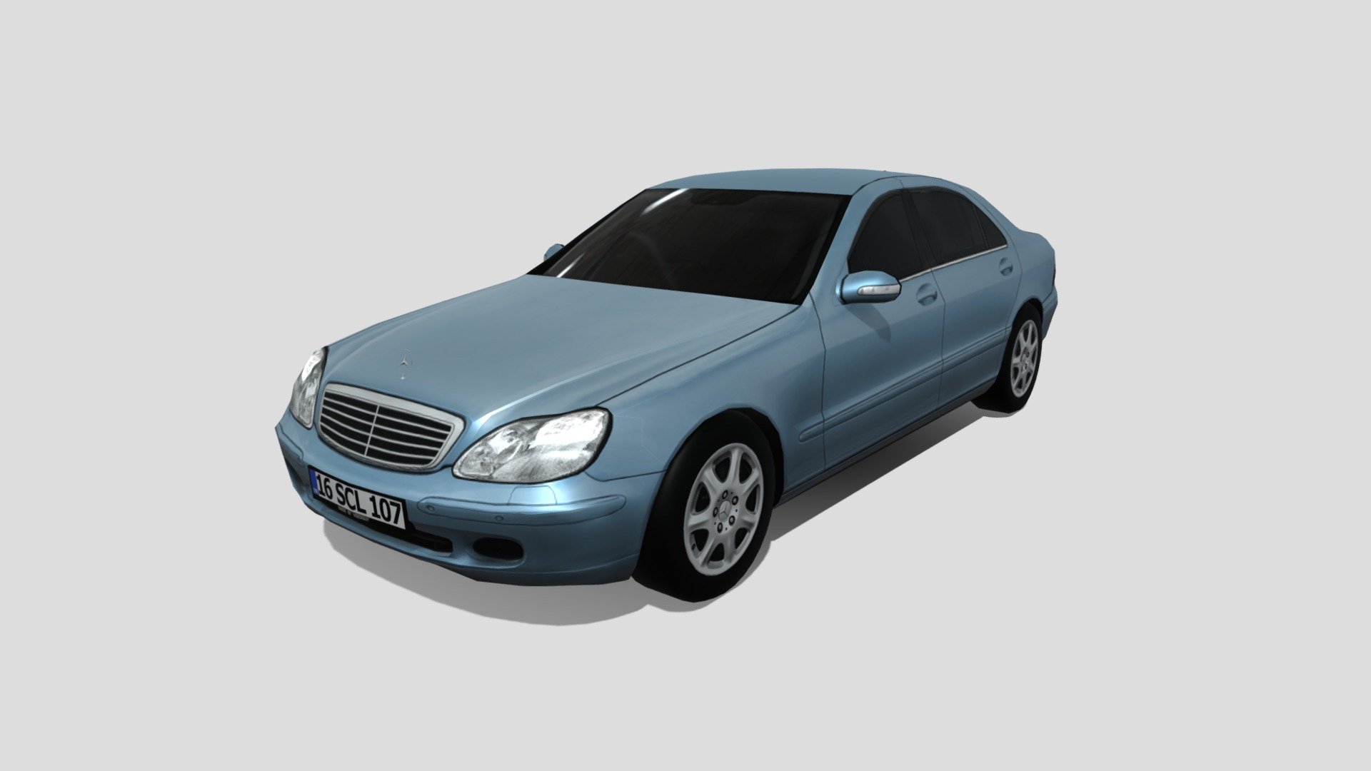 2001 Mercedes-Benz S-Class - 3D model by VeesGuy [639152f] - Sketchfab