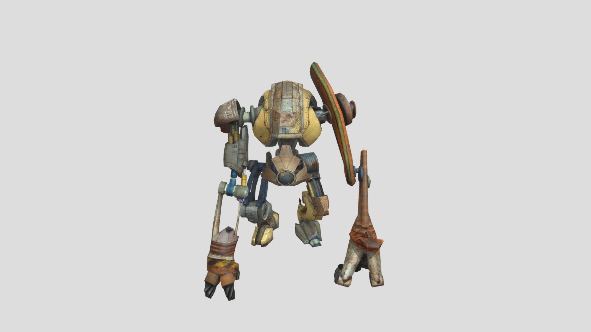 Half life 2 dog (rigged) - 3D model by Heymynameiscoloko (@Spidaraun3s ...