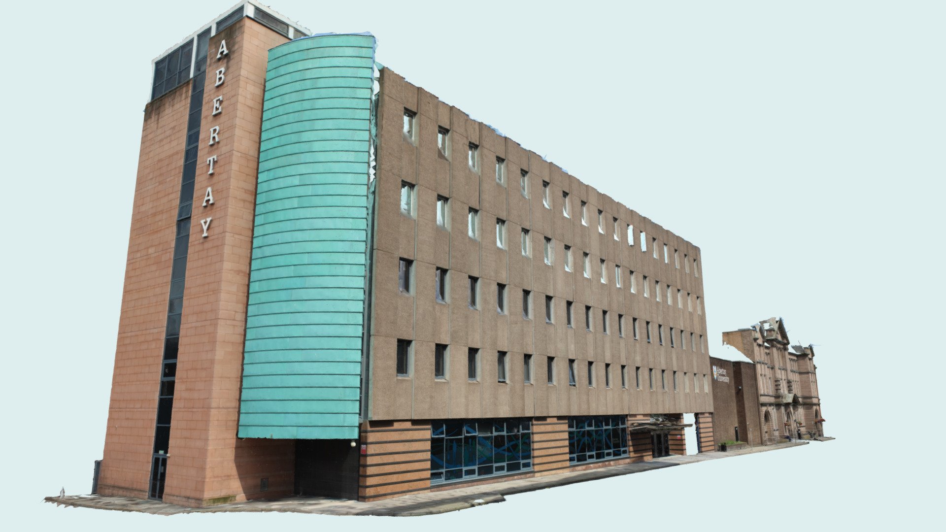 Scotland: Dundee, Abertay University (Bell St) - Download Free 3D model ...