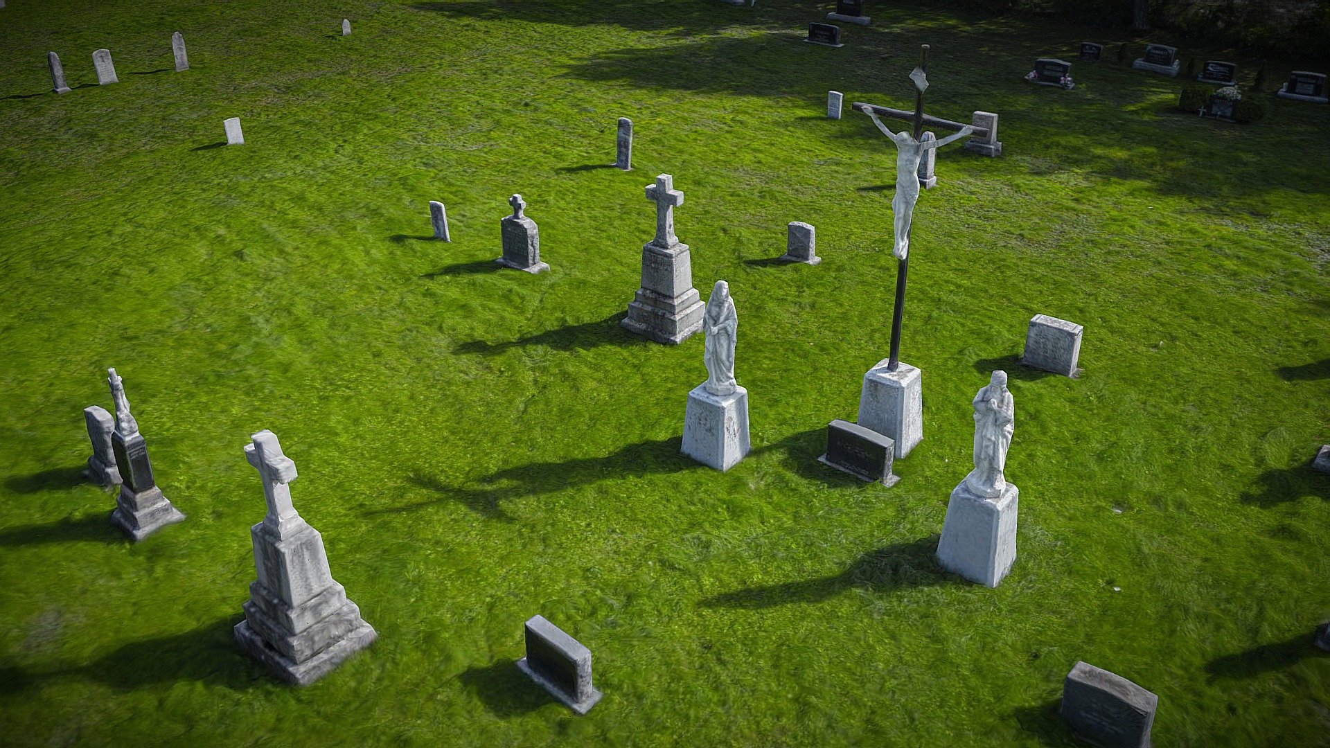 Graveyard Downtown Photogrammetry - Download Free 3D model by Air ...