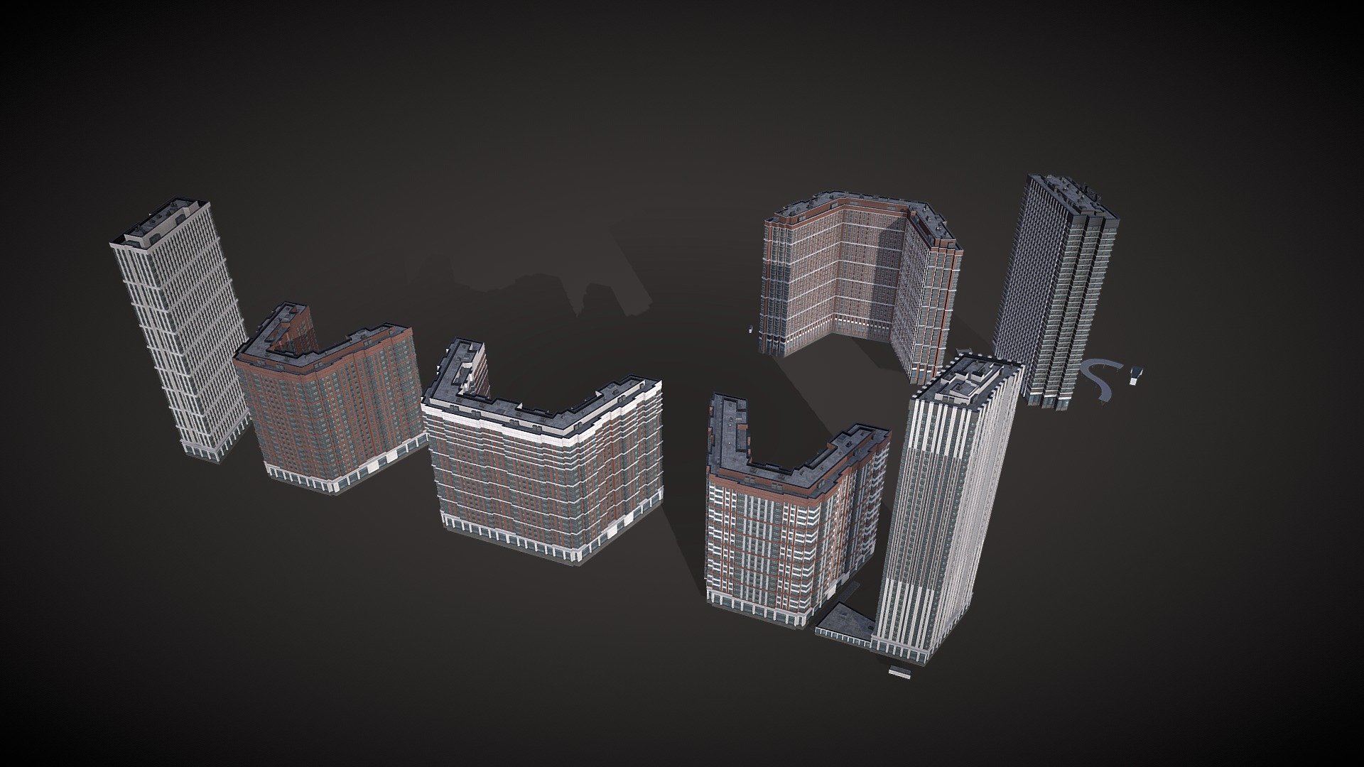 the heart of the capital - 3D model by Medv3D [639359b] - Sketchfab