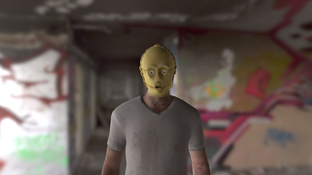 C3PO - 3D model by Convert3D [63944ed] - Sketchfab
