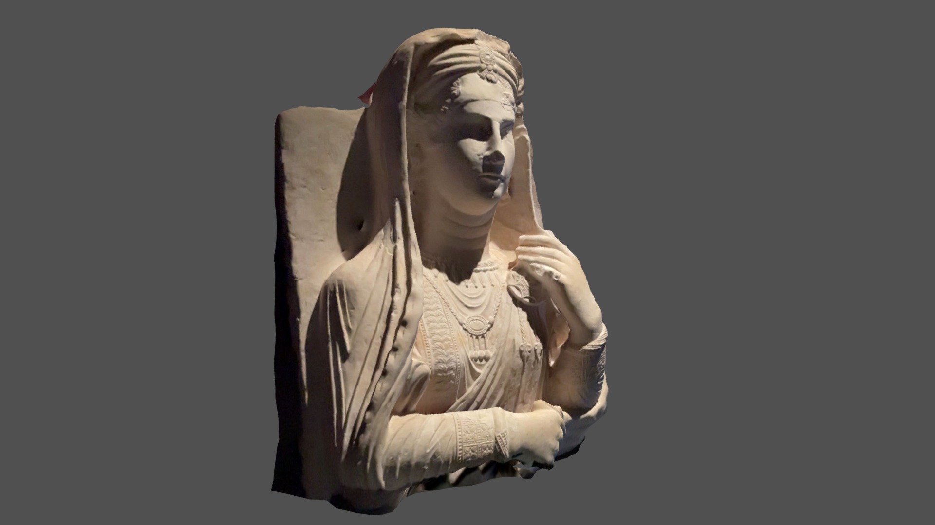 Statue from Palmyra - Download Free 3D model by ben.townsend [6394c65 ...