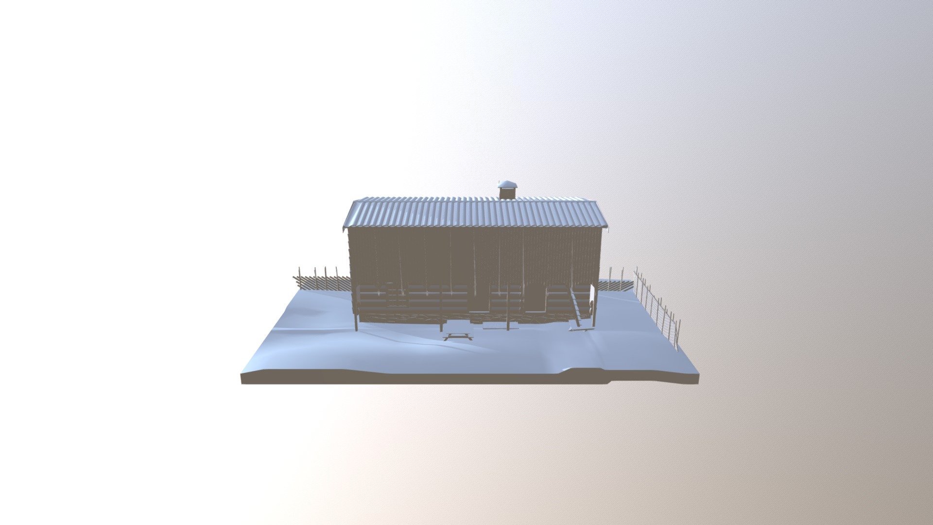 House in Hamar - 3D model by Kalka [6394d7b] - Sketchfab