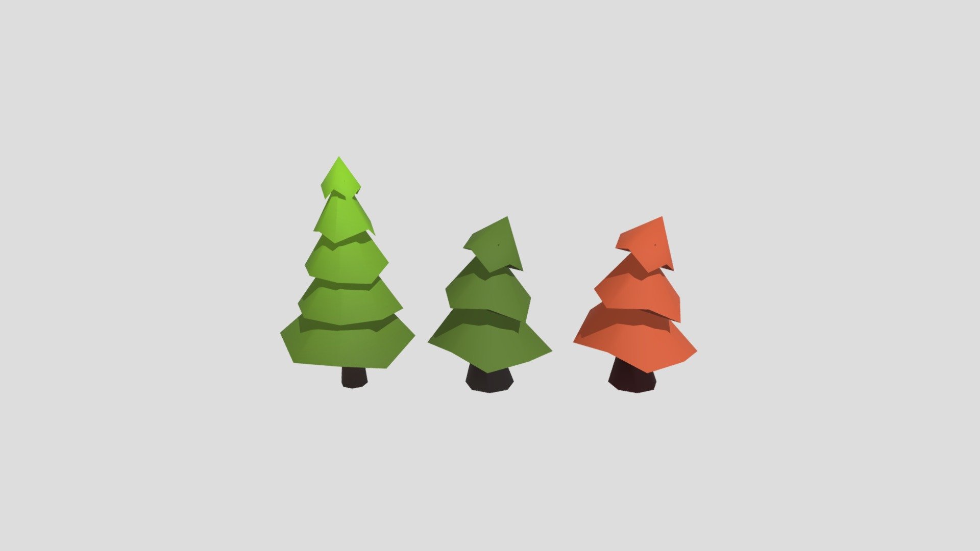 Low Poly Tree - 3D model by KAI. (@sue905416217) [6395f2a] - Sketchfab